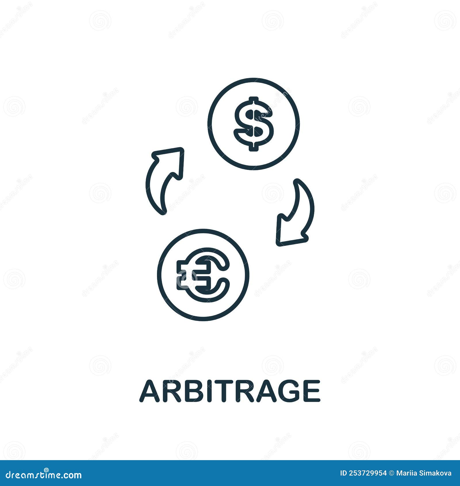 Arbitrage Icon. Trendy Arbitrage Logo Concept On White Background From ...