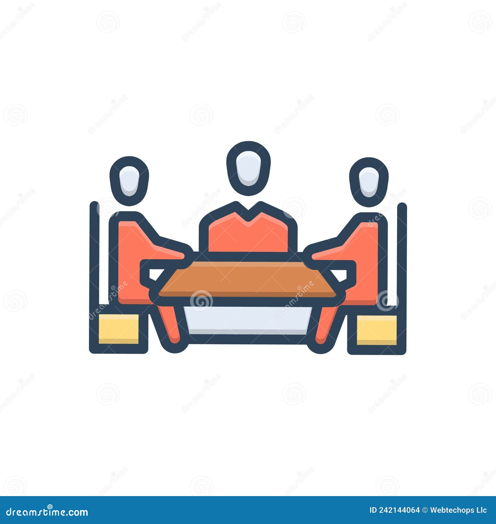 Color Illustration Icon for Arbitration, Adjudication and Mediation ...