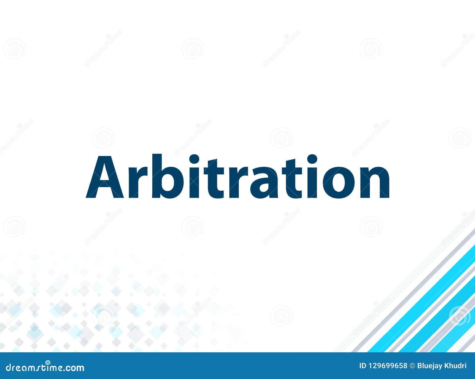 Arbitration Modern Flat Design Blue Abstract Background Stock ...