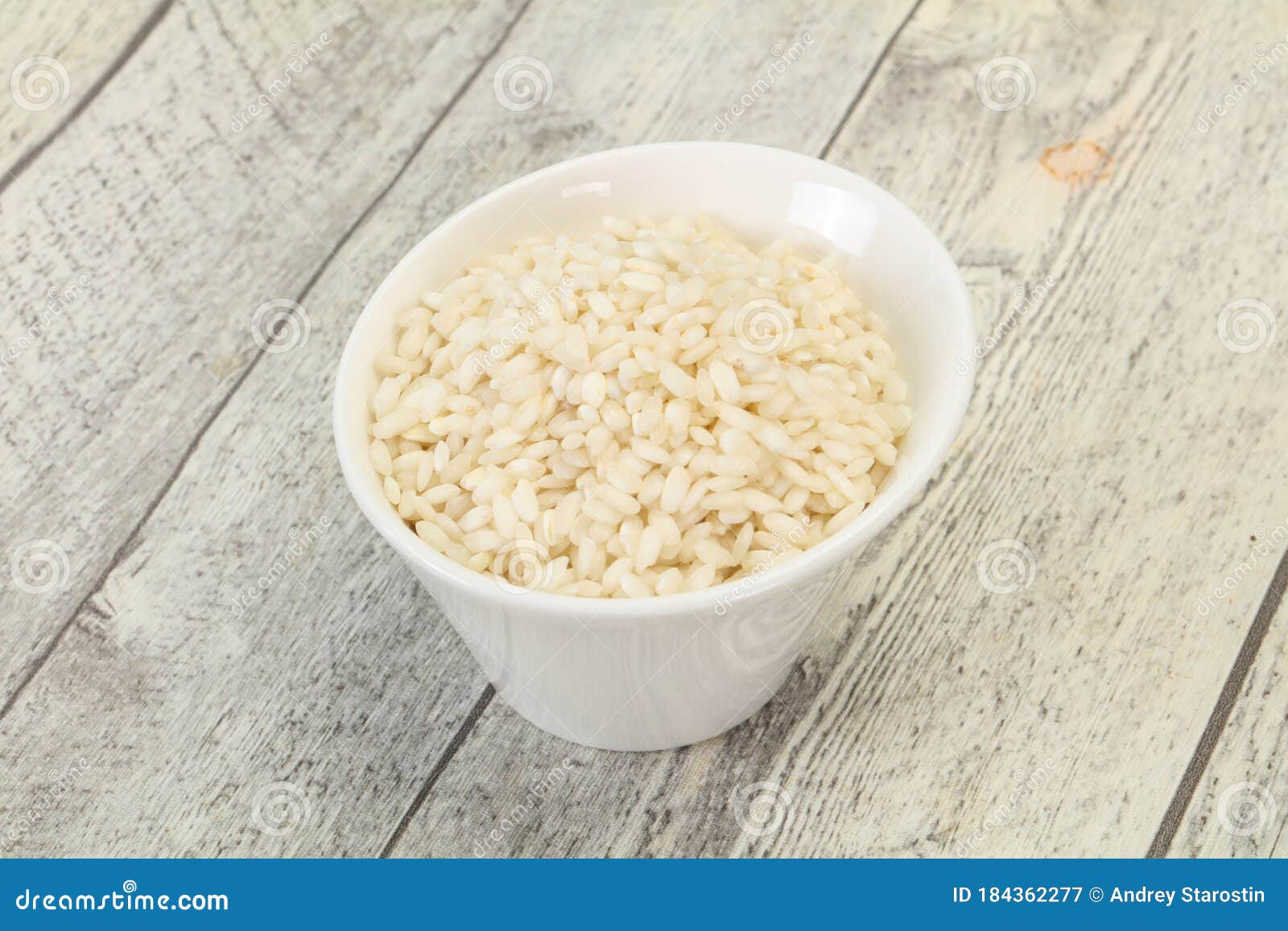 Arborio Rice for Italian Risotto Stock Image - Image of plant, macro ...