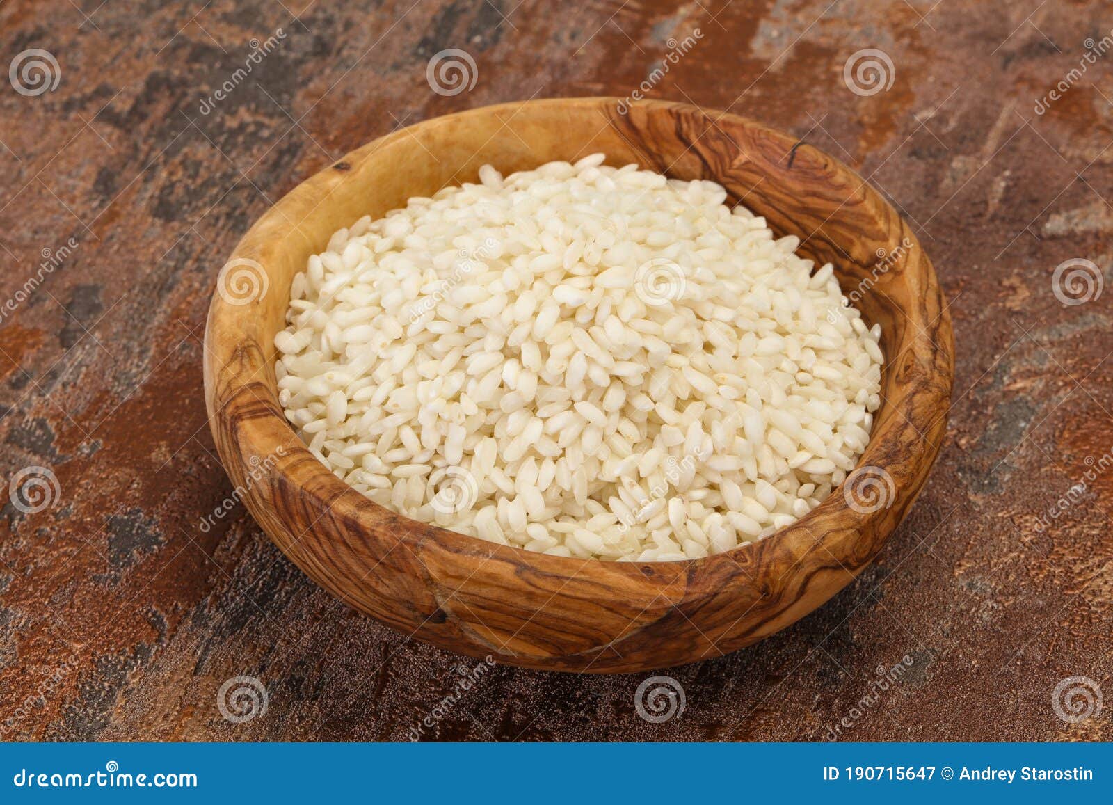 Arborio Rice for Italian Risotto Stock Image - Image of rissotto ...