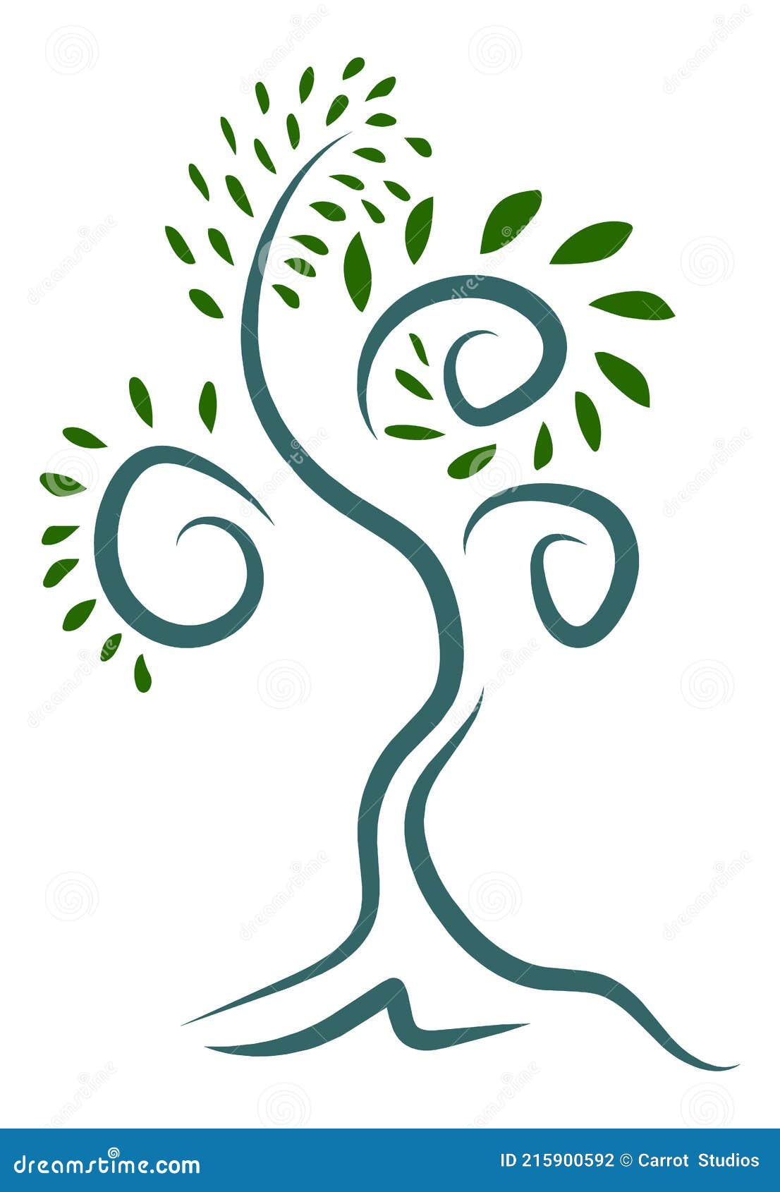 Arbre Symbole Vectoriel Doodle Arbre Illustration de Vecteur ...