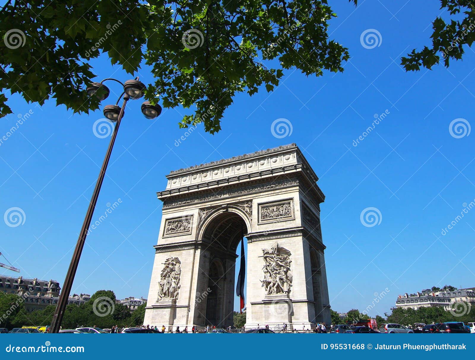 Monuments Of Paris Stock Image | CartoonDealer.com #14468047