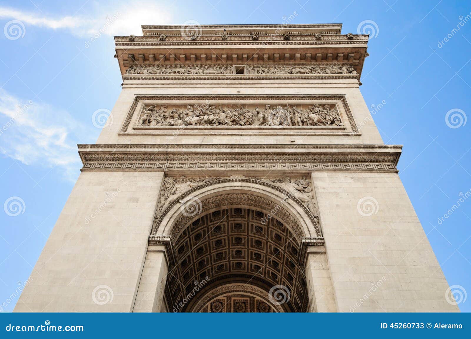 Arc de Triumph, Paris stock image. Image of city, elysees - 45260733