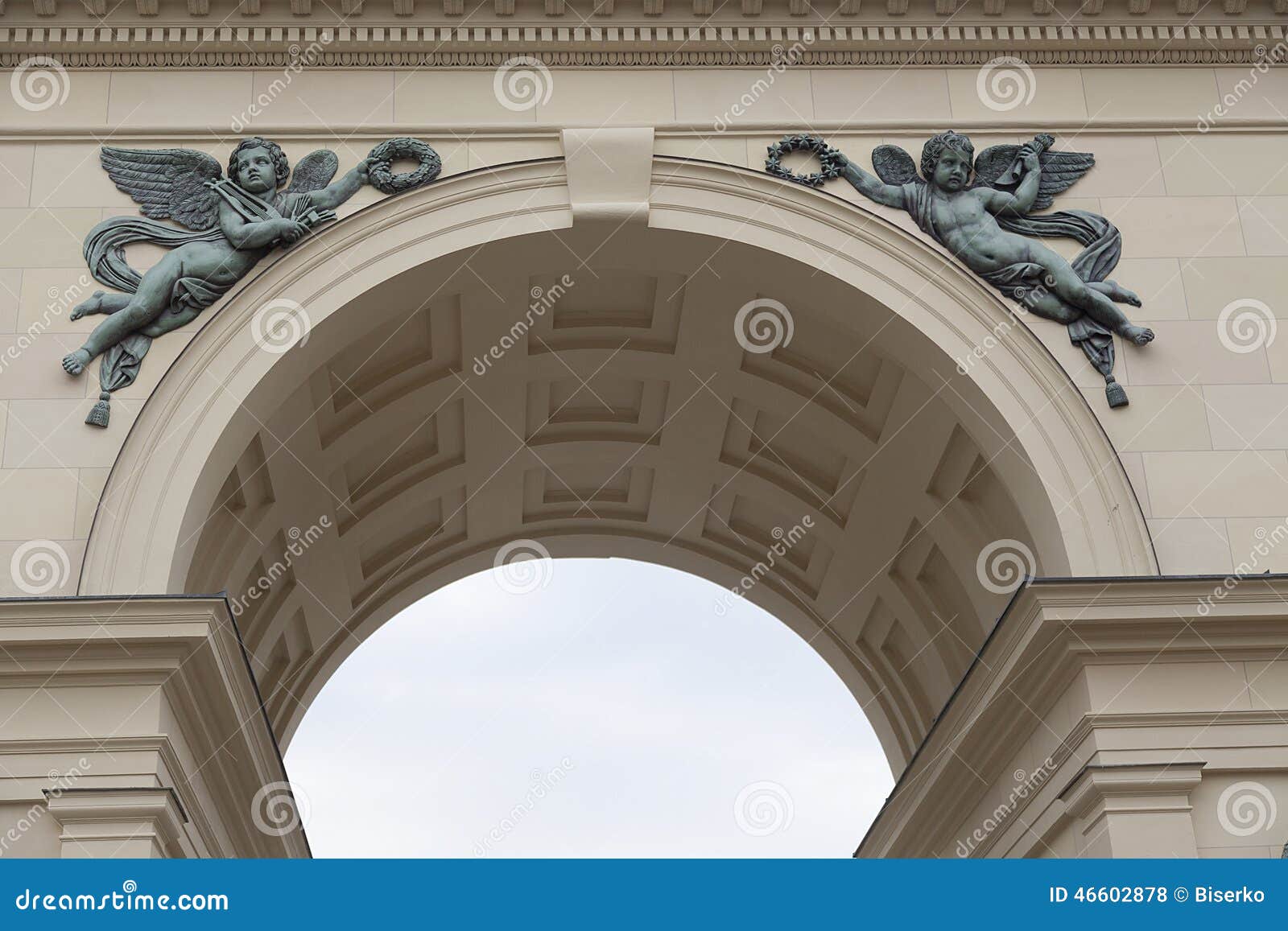 Arc decoration stock photo. Image of stone, triumph, oval - 46602878