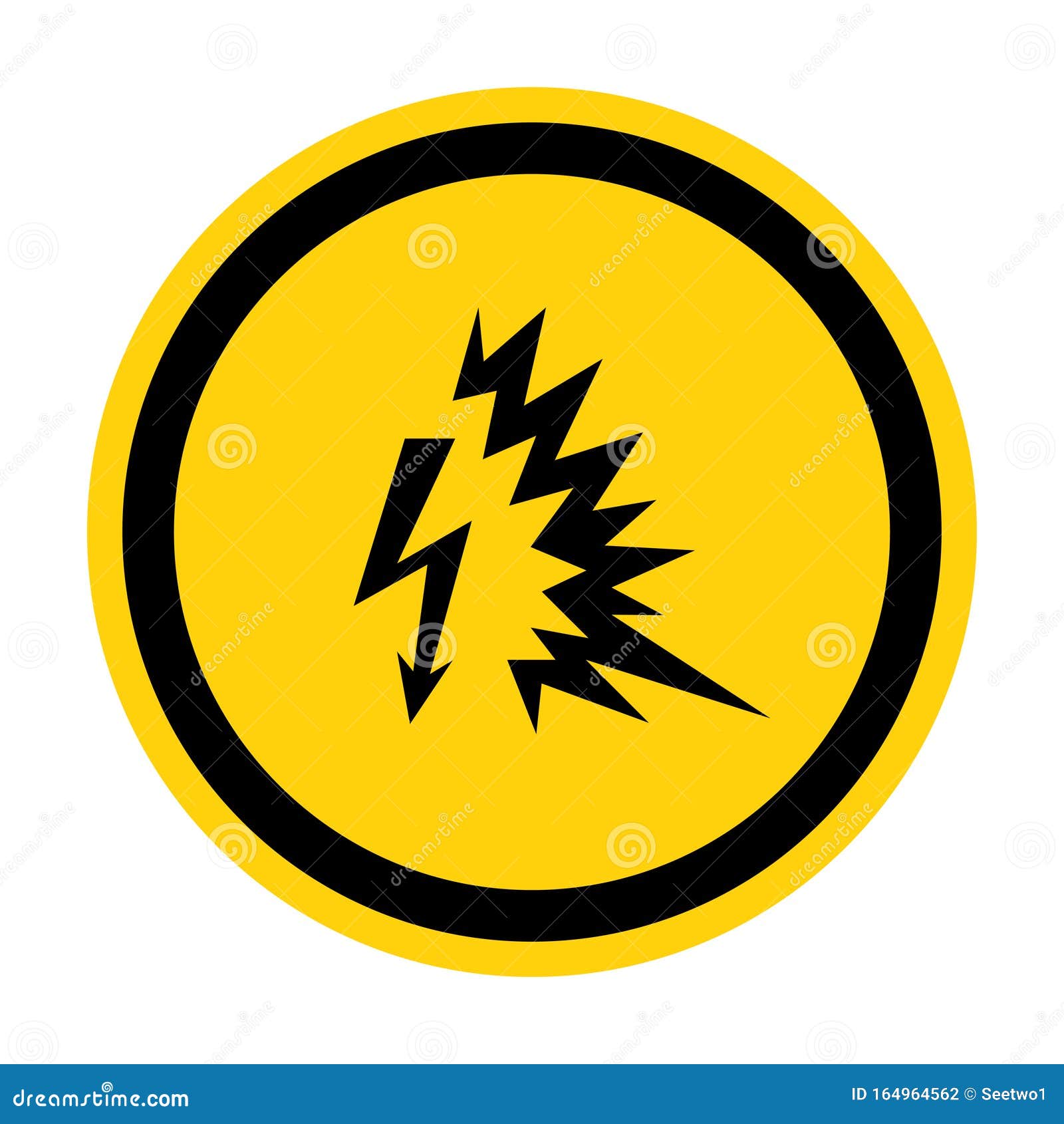 Arc Flash Symbol Sign Isolate on White Background,Vector Illustration ...