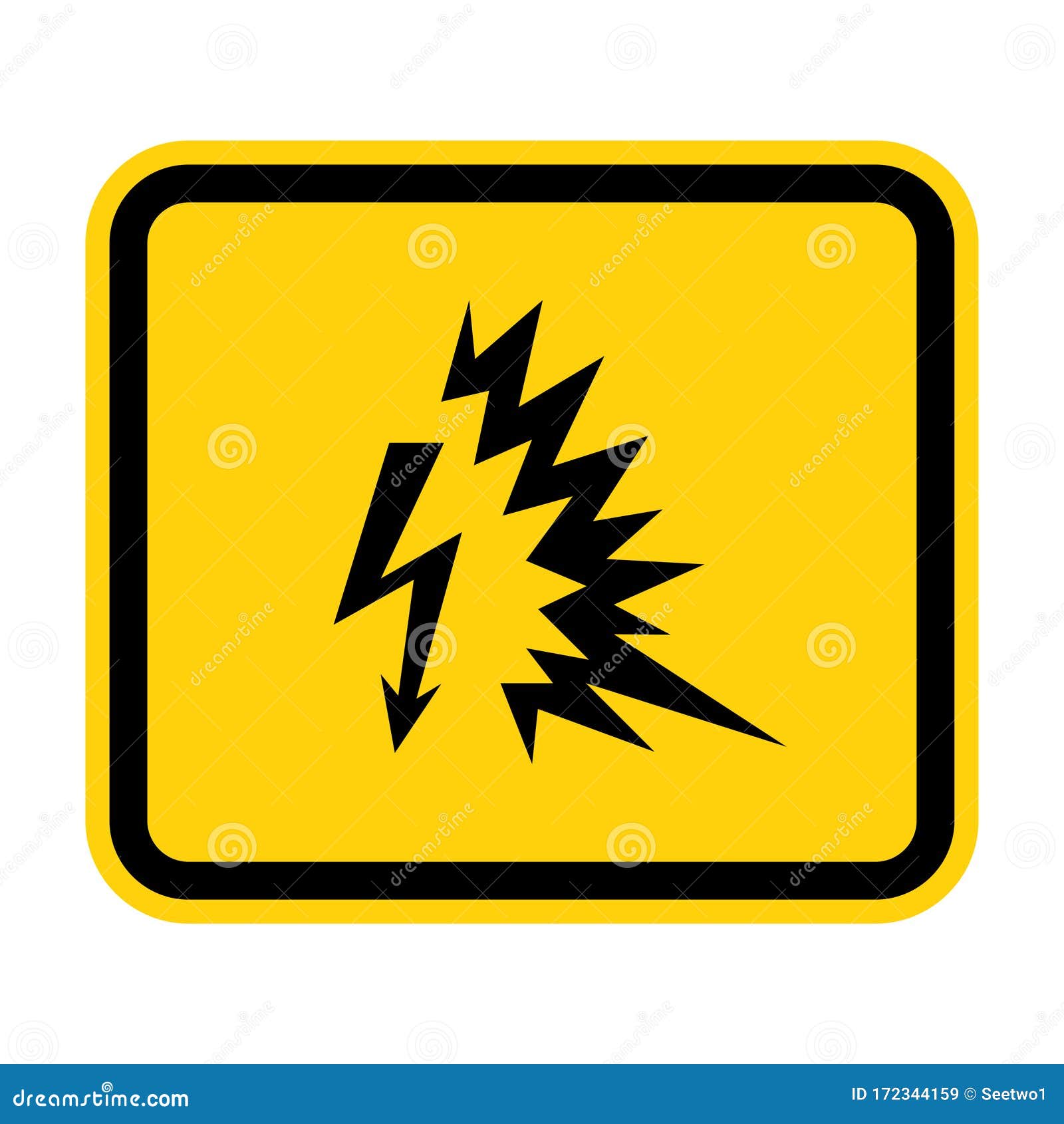 Arc Flash Symbol Sign Isolate on White Background,Vector Illustration ...