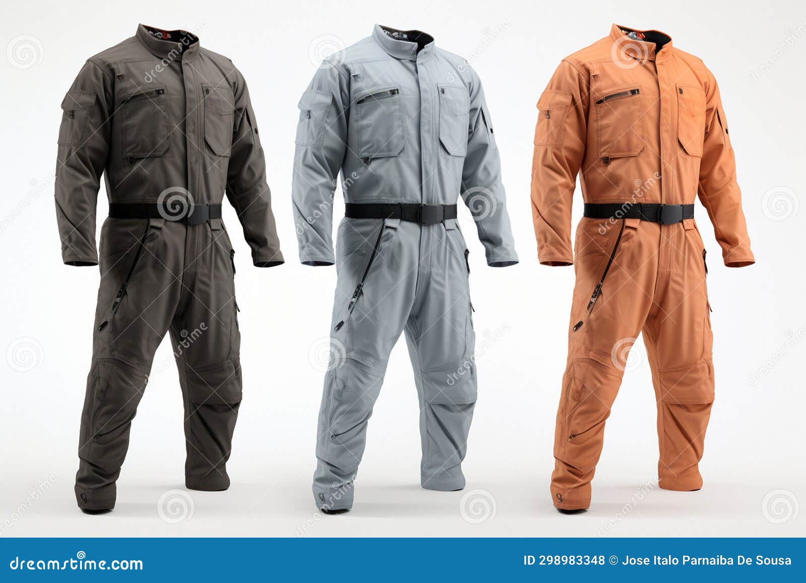 Arc Flashresistant Coveralls with ATPV Protection Stock Photo - Image ...