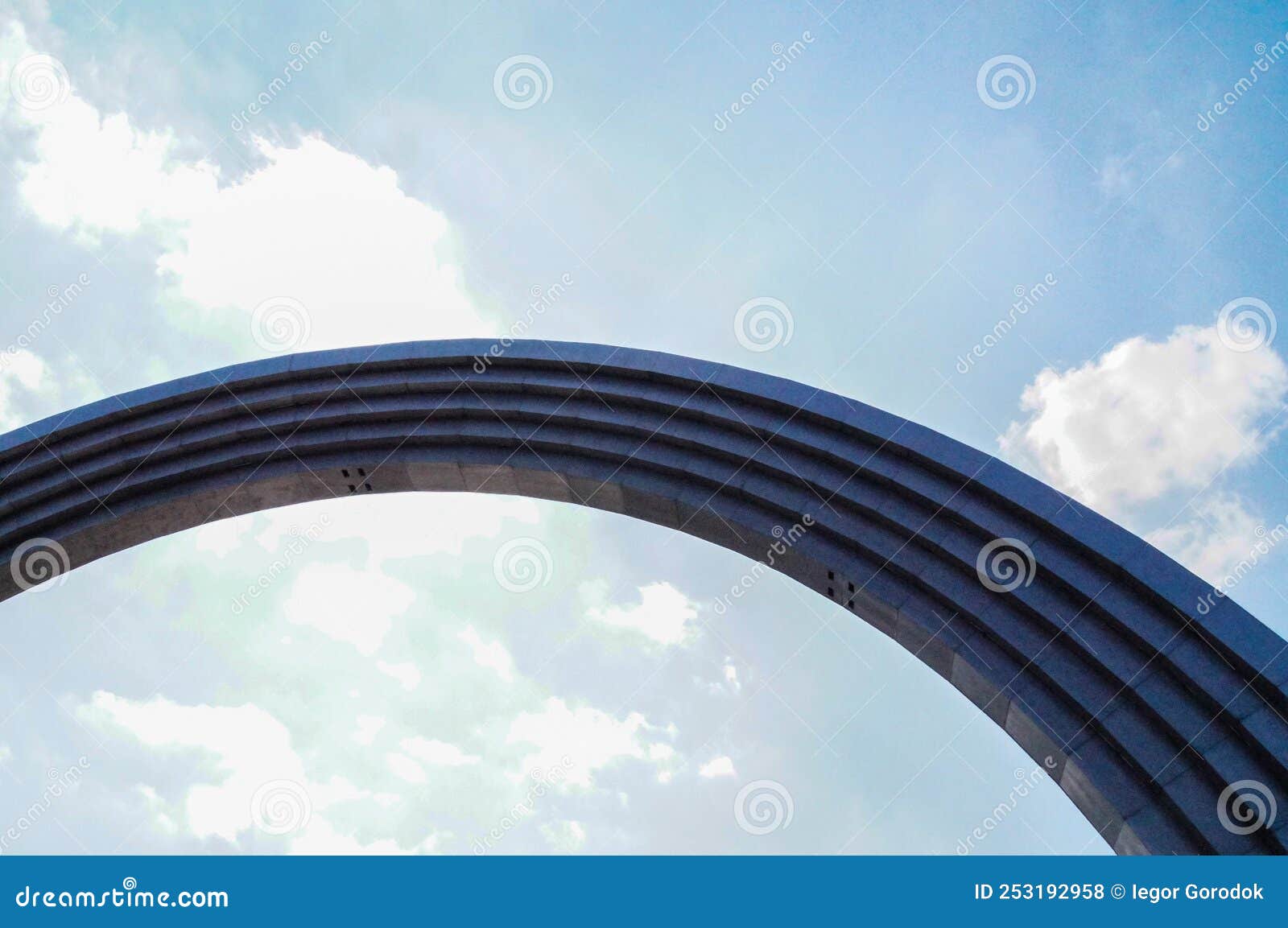 The arc of friendship stock photo. Image of people, industrial - 253192958