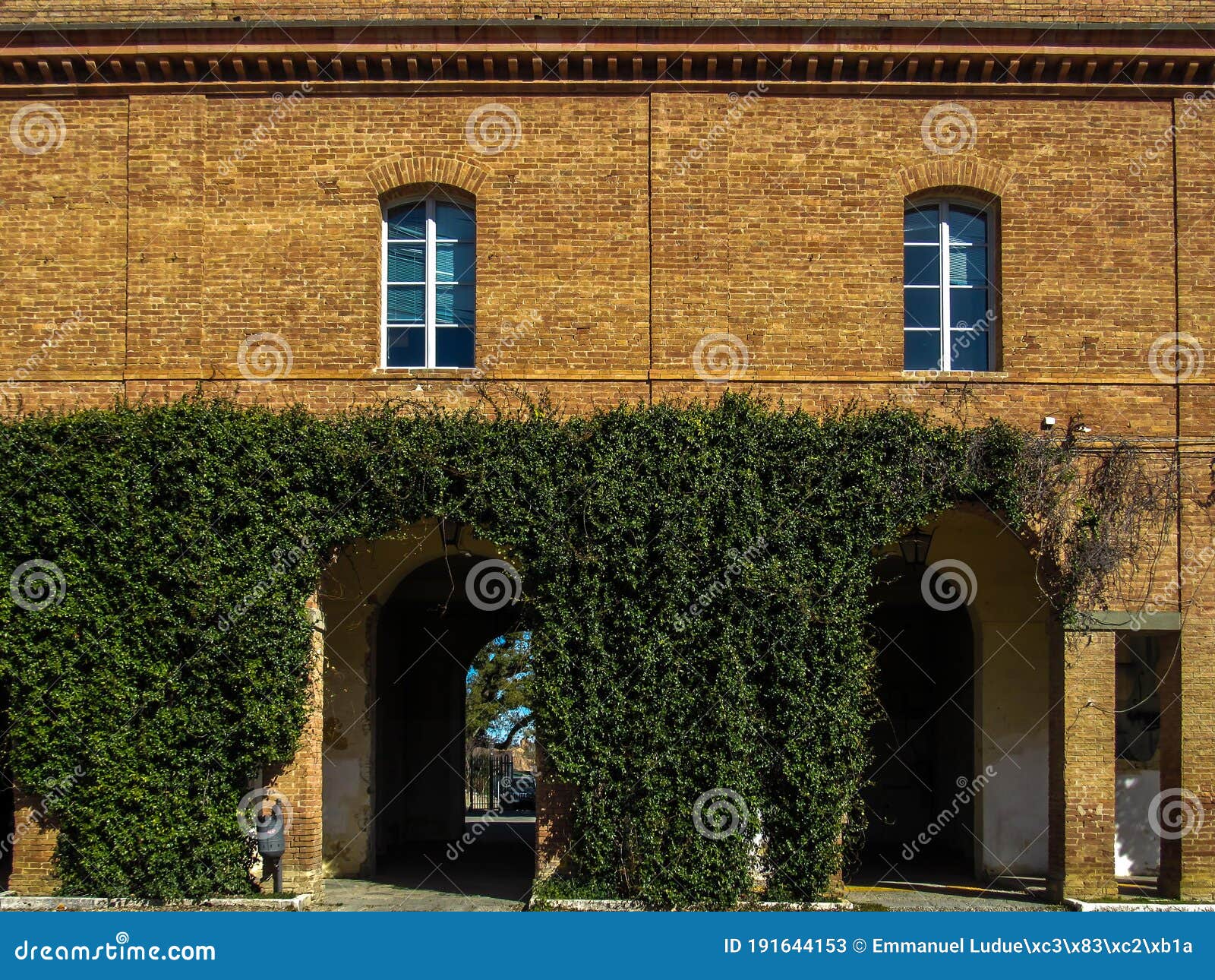 Arc Perspective at Medici Fortress Editorial Stock Photo - Image of ...