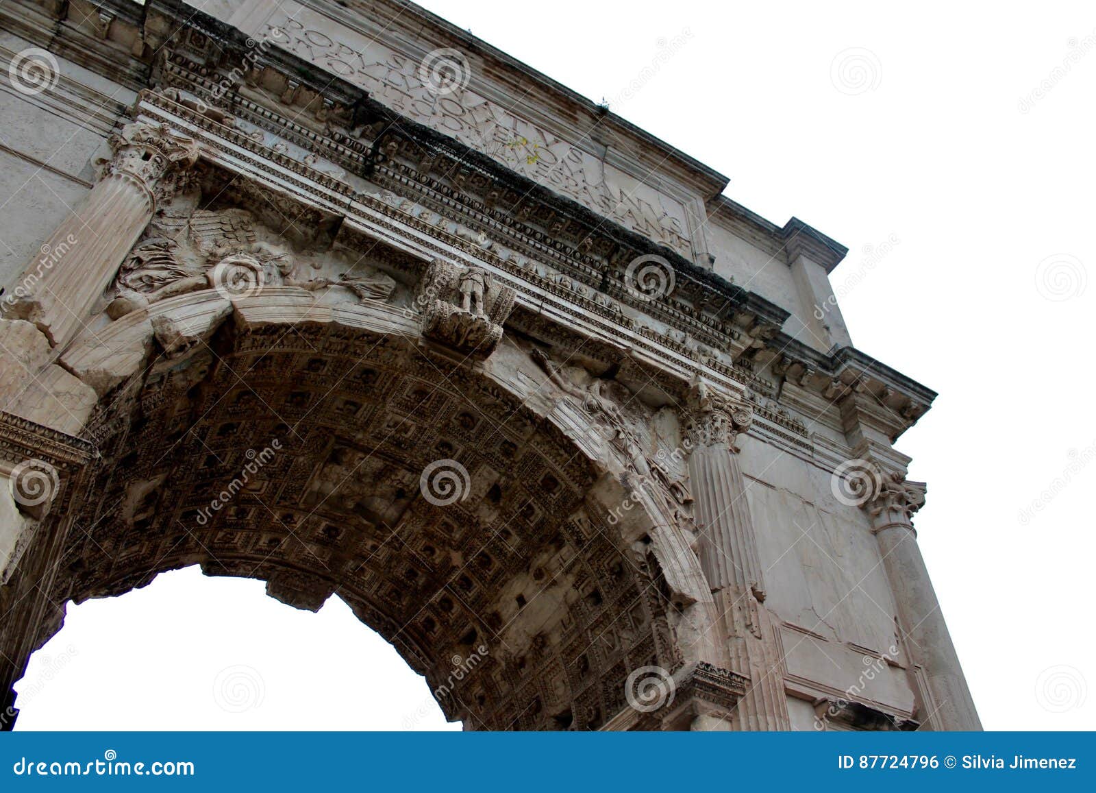 Arc in Rome stock photo. Image of beautiful, classic - 87724796