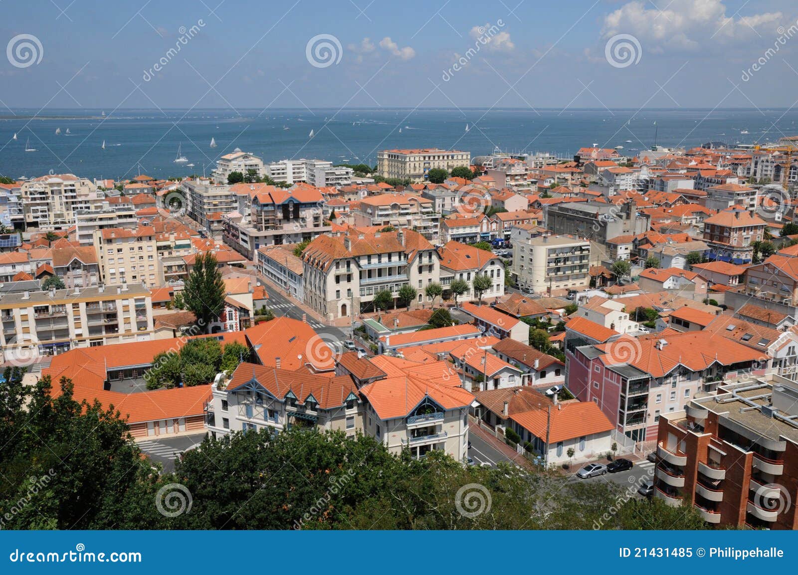 Arcachon in France stock image. Image of arcachon, atlantic - 21431485