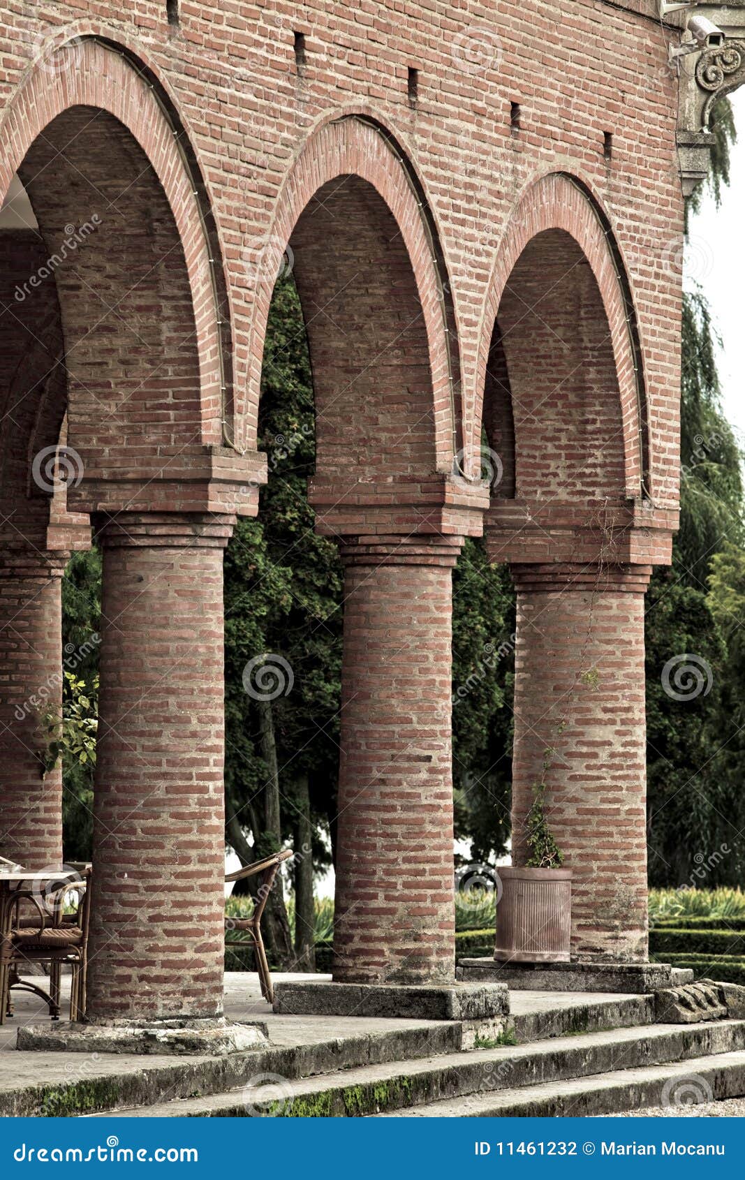 Arcade stock photo. Image of history, street, roman, columns - 11461232