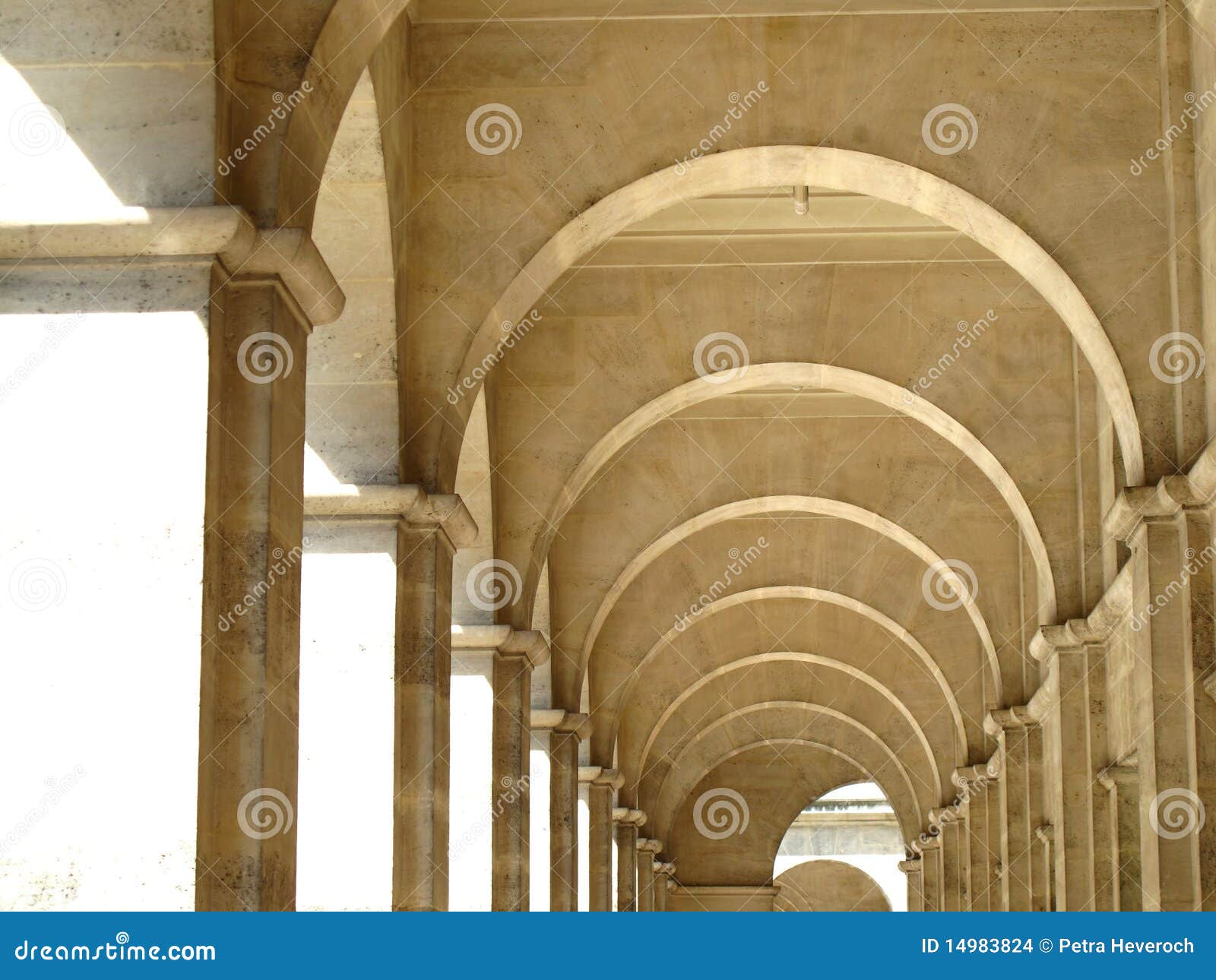 Arcade stock photo. Image of columns, roman, exteriour - 14983824