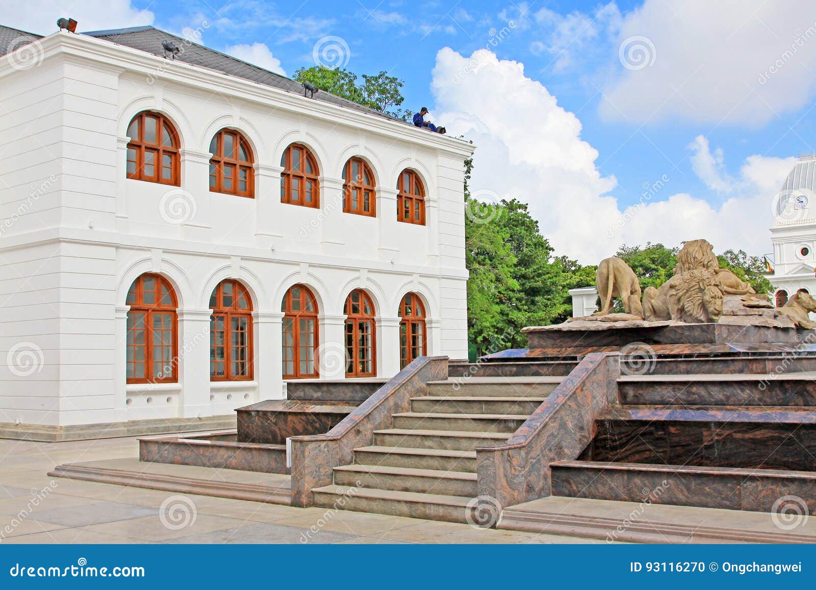 Arcade Independence Square, Colombo Sri Lanka Foto de archivo - Imagen ...