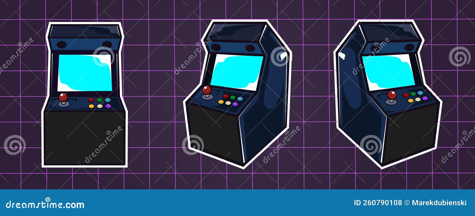 Video Game Vector Graphics