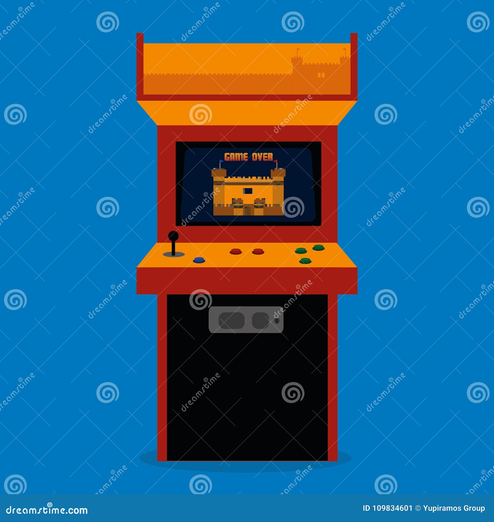 Arcade machine design stock vector. Illustration of activity - 109834601 Arcade machine design stock vector. Illustration of activity - 109834601