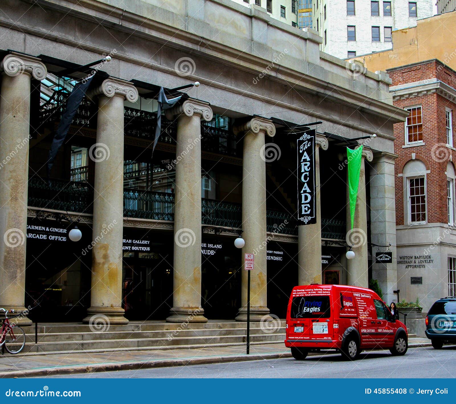 The Arcade. Providence, RI. Editorial Stock Photo - Image of providence ...