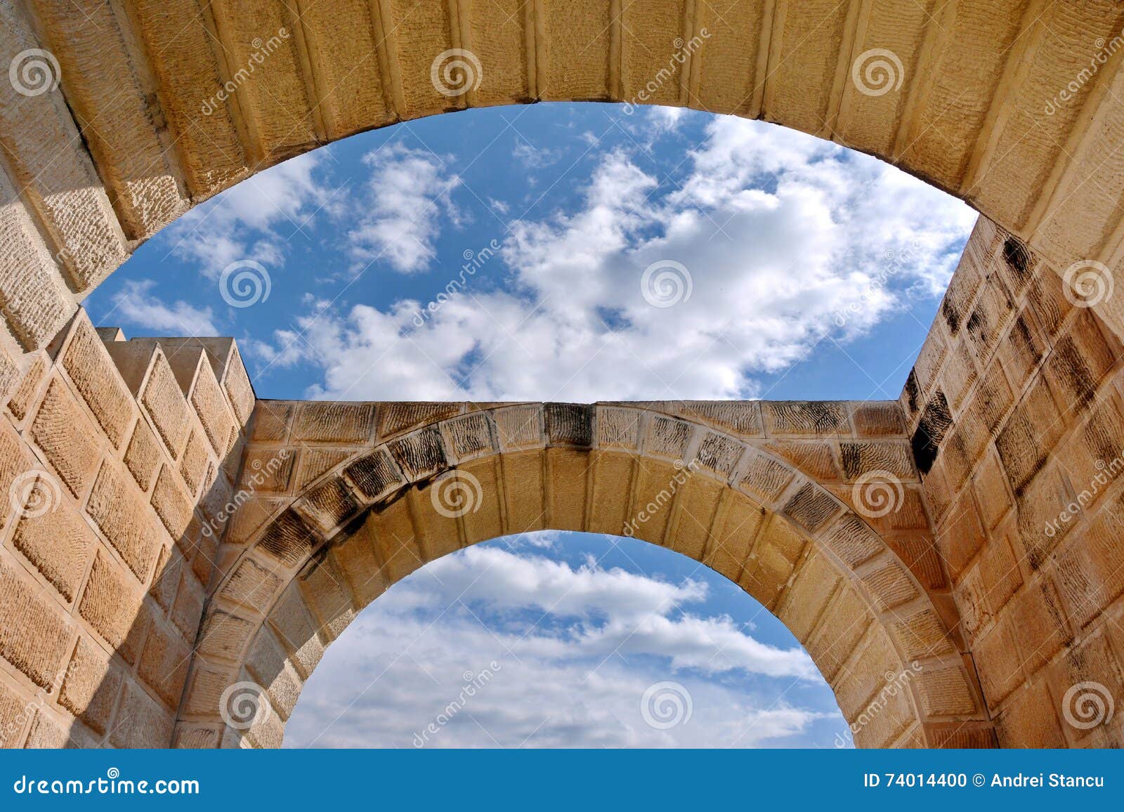 Arch stock photo. Image of tourism, upright, summer, ecological - 74014400