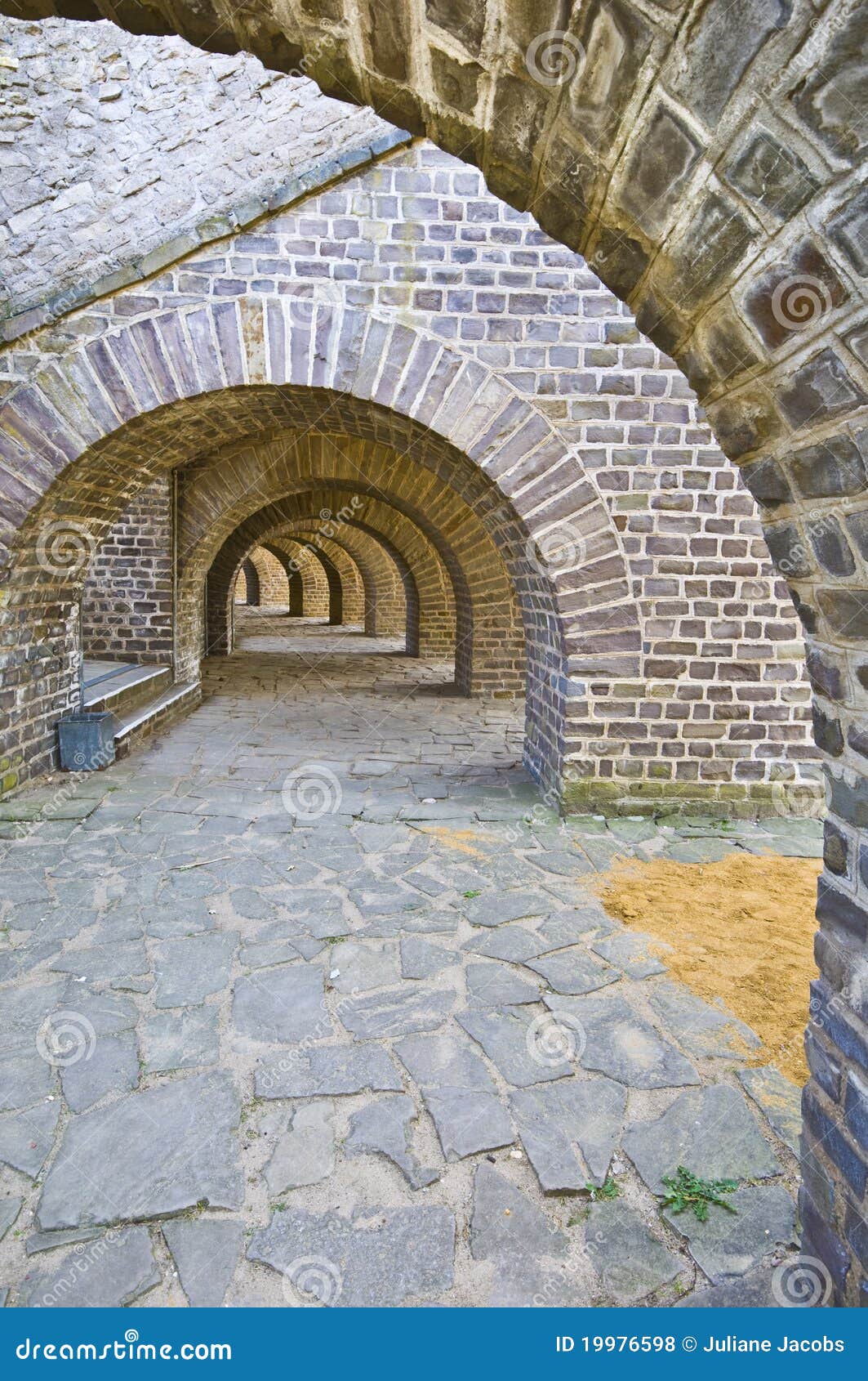 Arcades stock photo. Image of ruins, germany, arch, pavement - 19976598