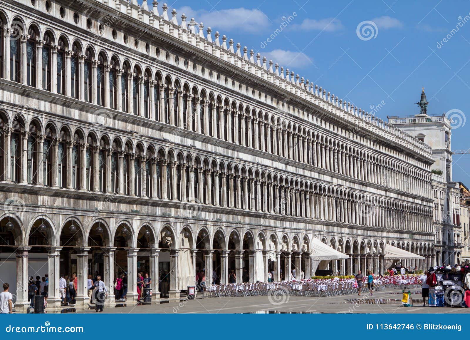 Arcades of the Facade on Piazza San Marco in Venice, Italy Editorial ... Arcades of the Facade on Piazza San Marco in Venice, Italy Editorial ...