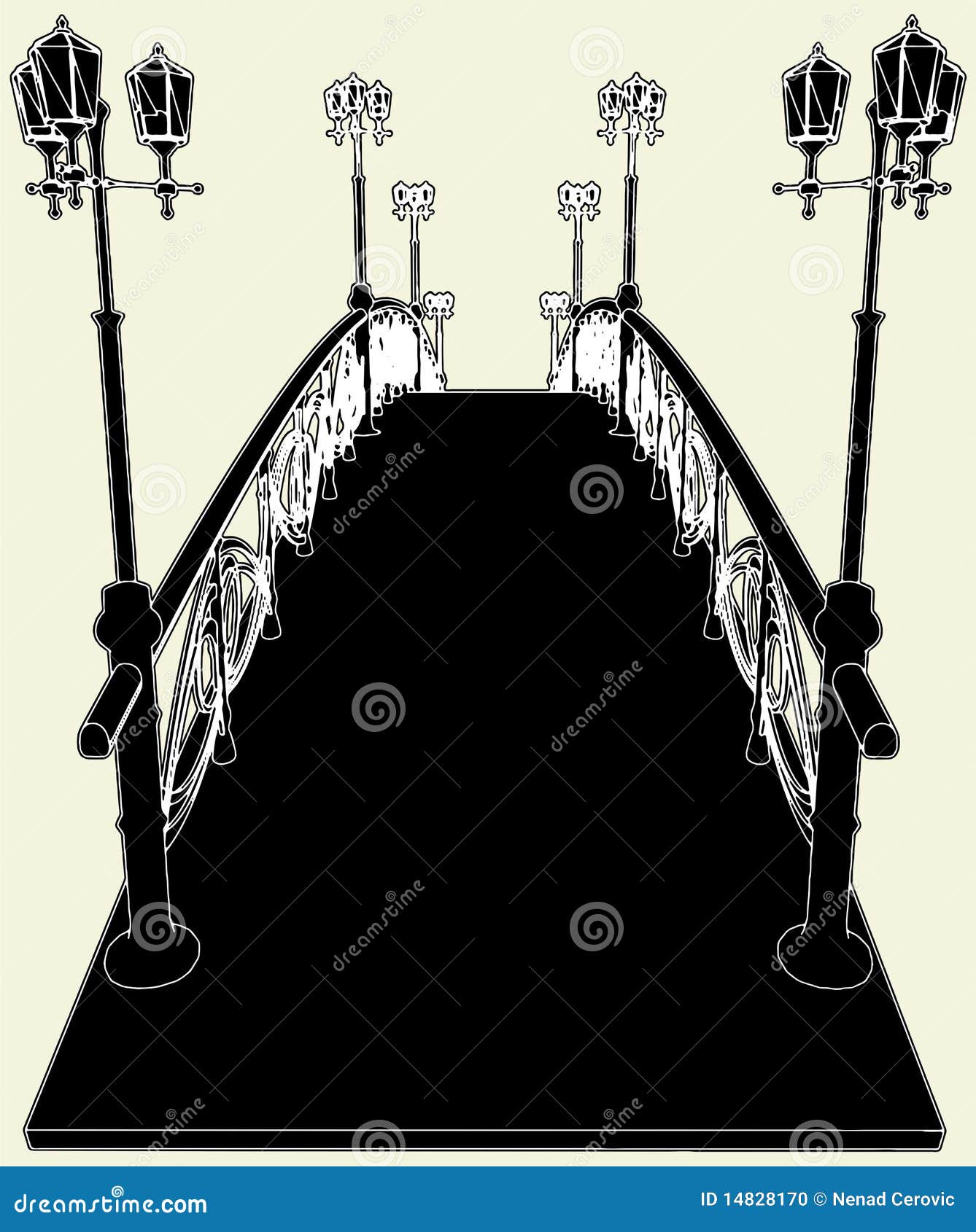 Arch Bridge Vector 01 Royalty-Free Stock Image | CartoonDealer.com ...