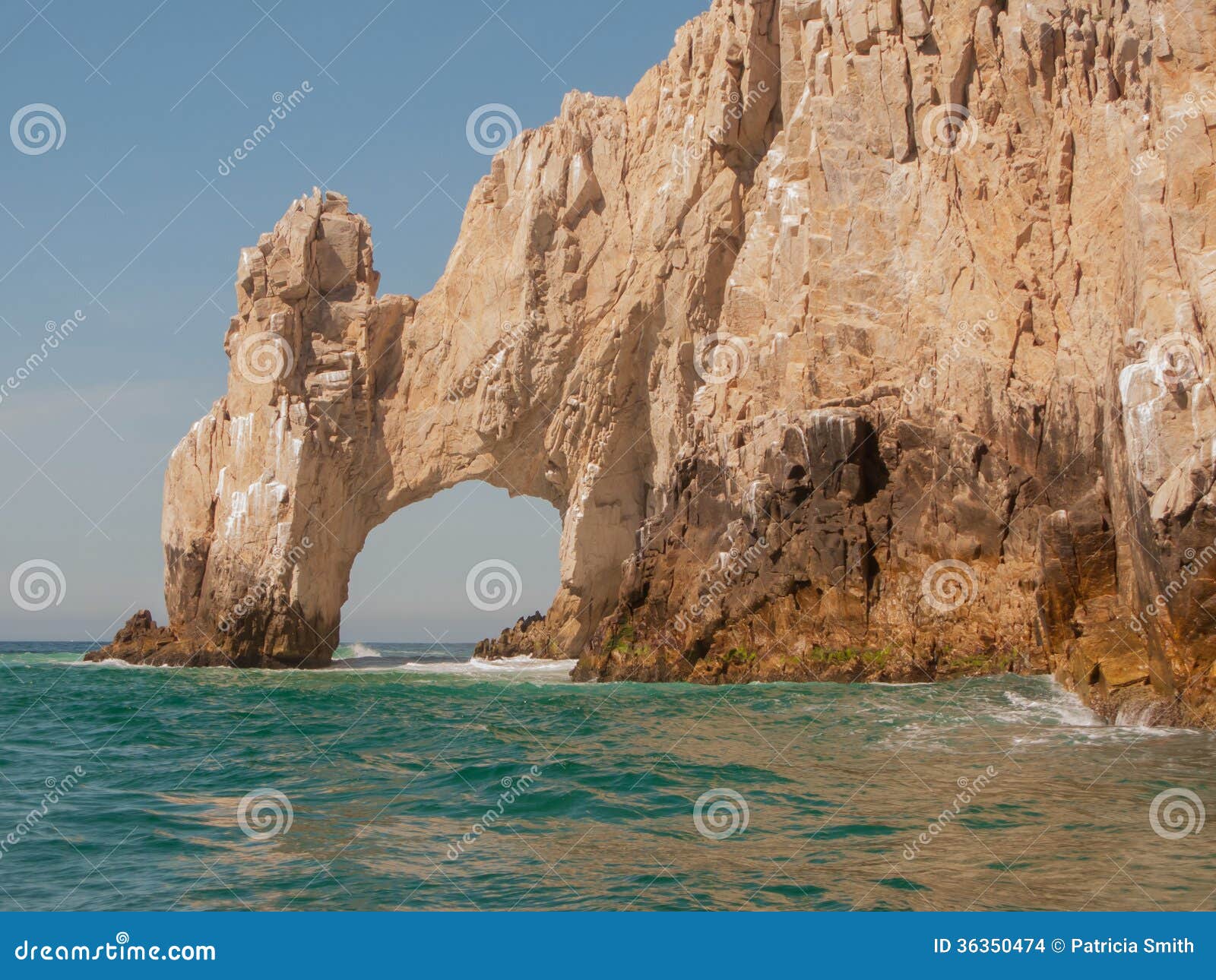 Arch at Cabo San Lucas stock photo. Image of arch, resort - 36350474