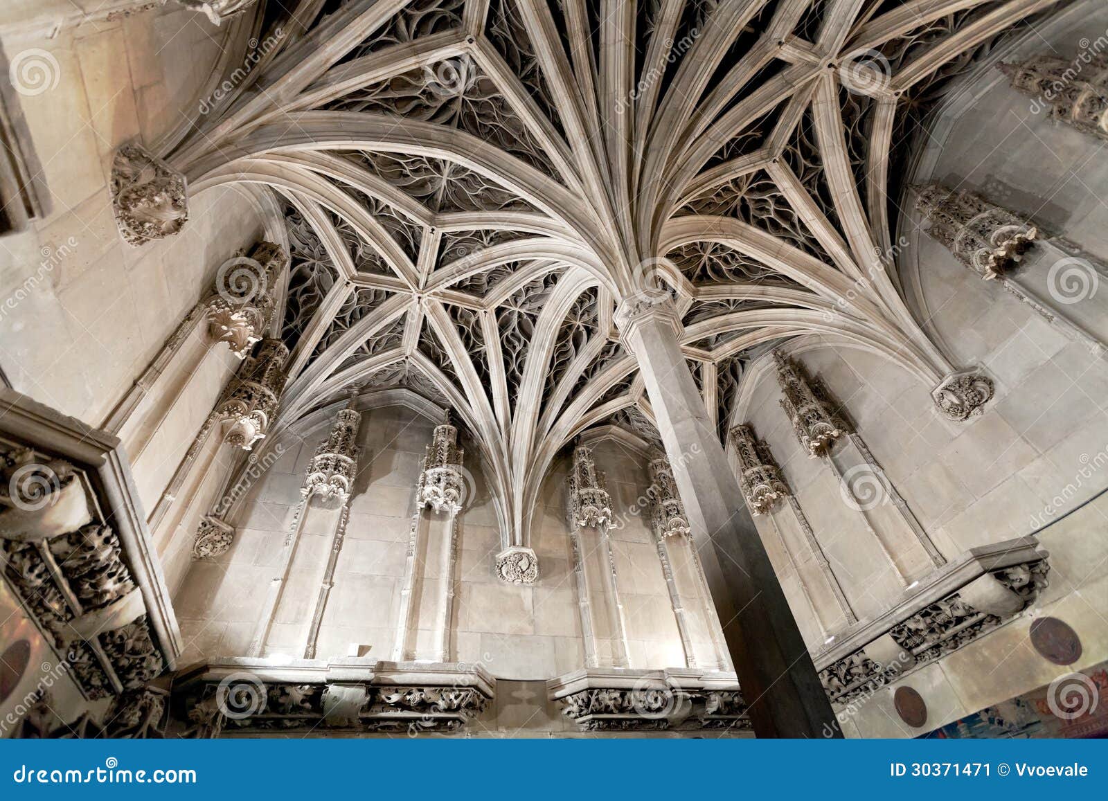 Arch Ceiling of Medieval Chapel Editorial Photo - Image of french ...