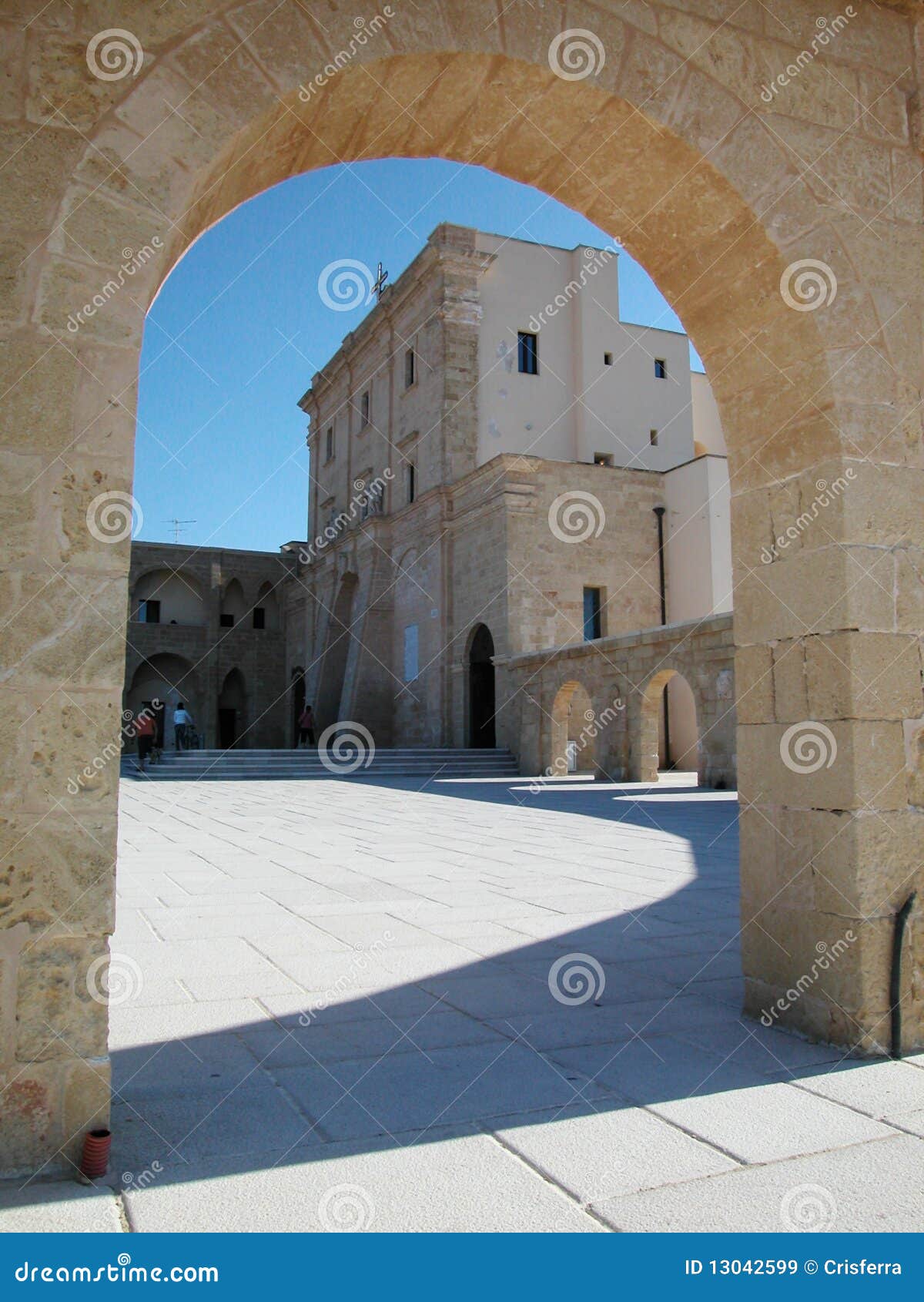 Arch and church stock image. Image of tourist, religion - 13042599