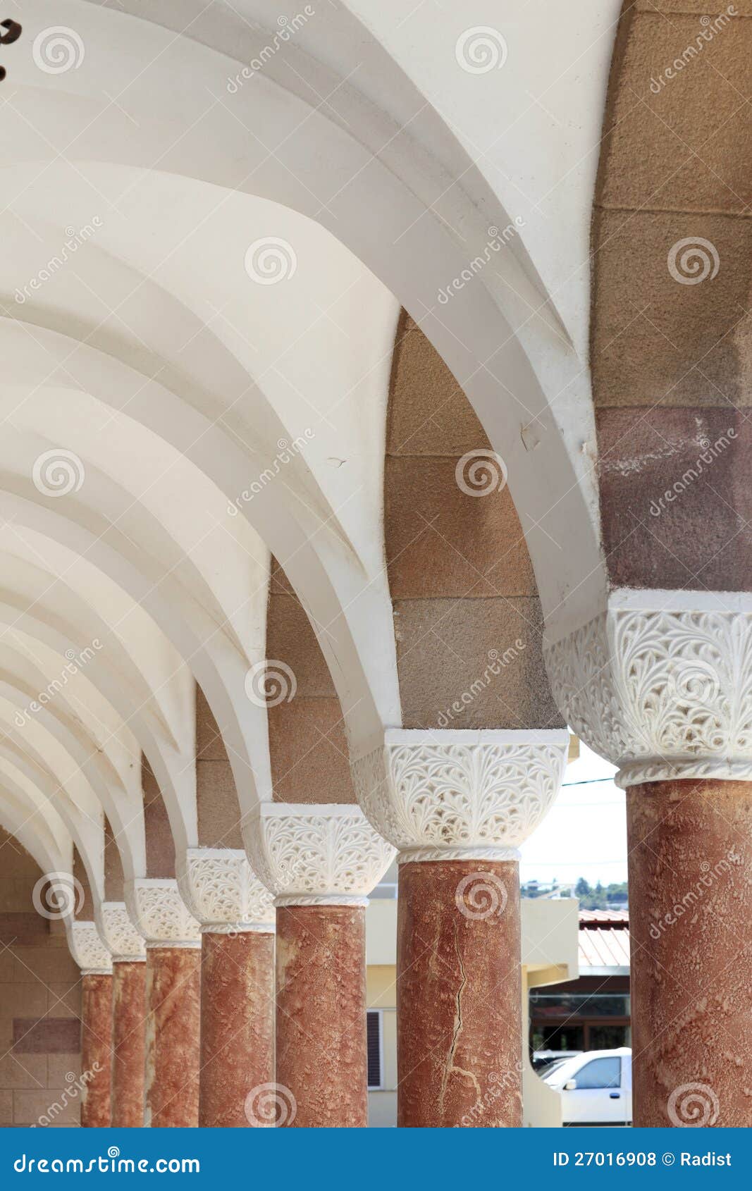 Arch of colonnade stock photo. Image of arch, europe - 27016908