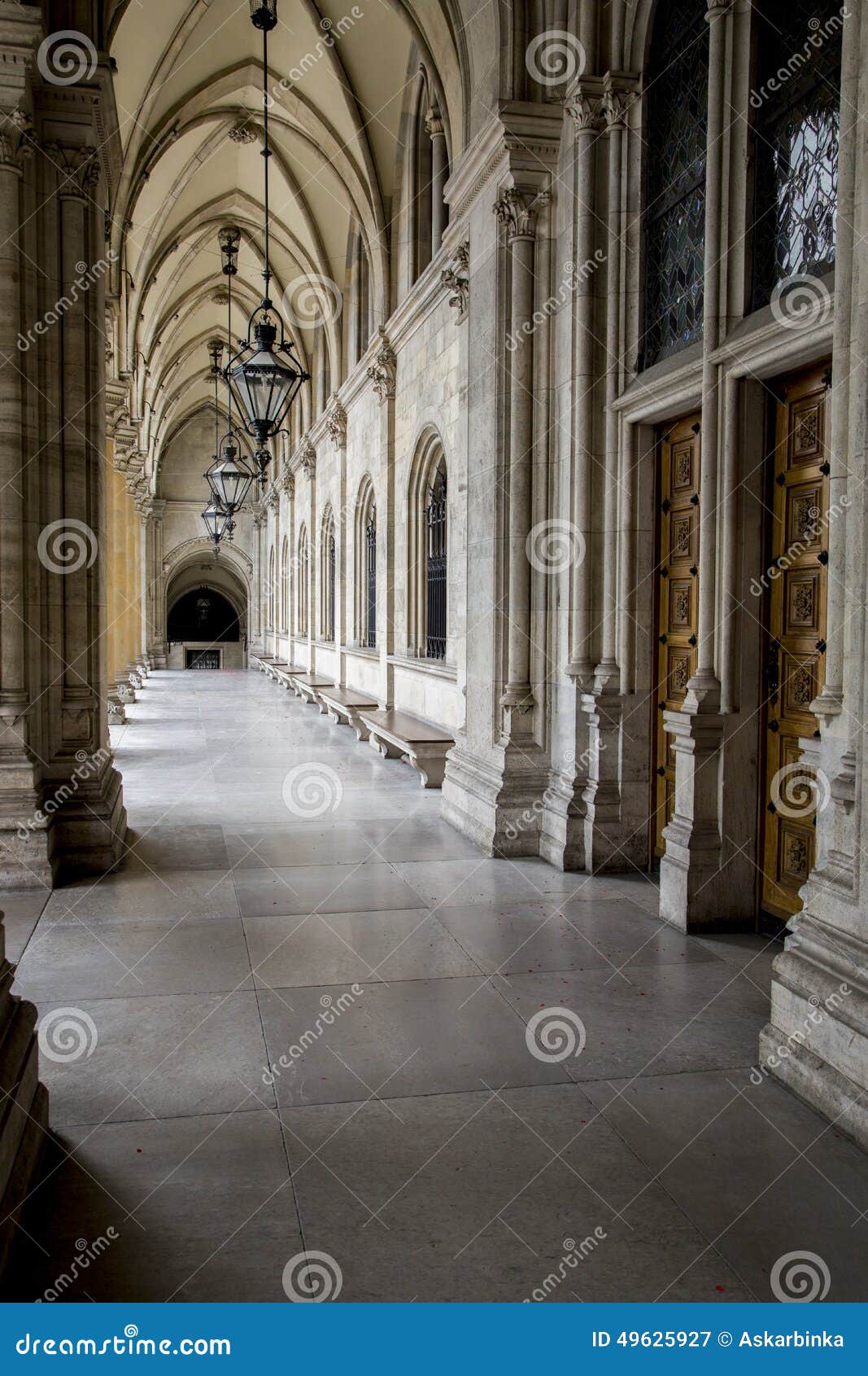 Arch with columns stock image. Image of passage, design - 49625927