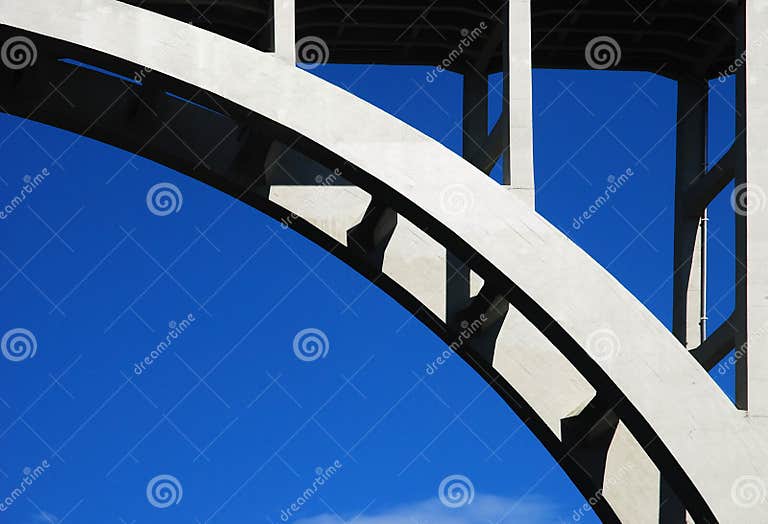 Arch concrete bridge stock image. Image of urban, building - 29029365
