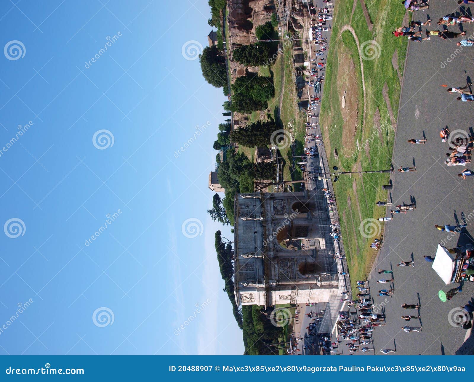 Arch of Constantine the Great, Rome, Italy Editorial Photography ...