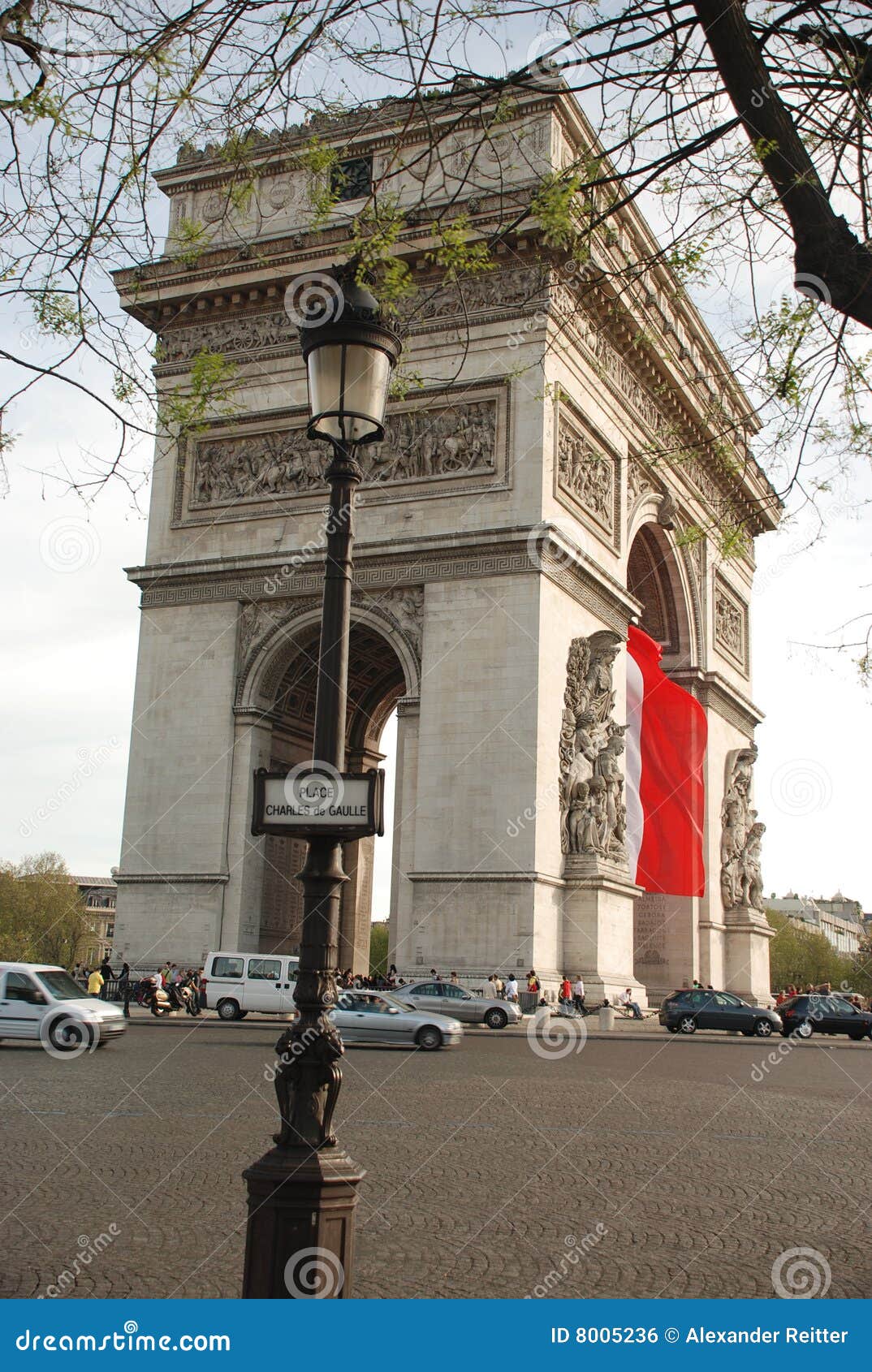 Arch de triomphe stock photo. Image of france, nationality - 8005236