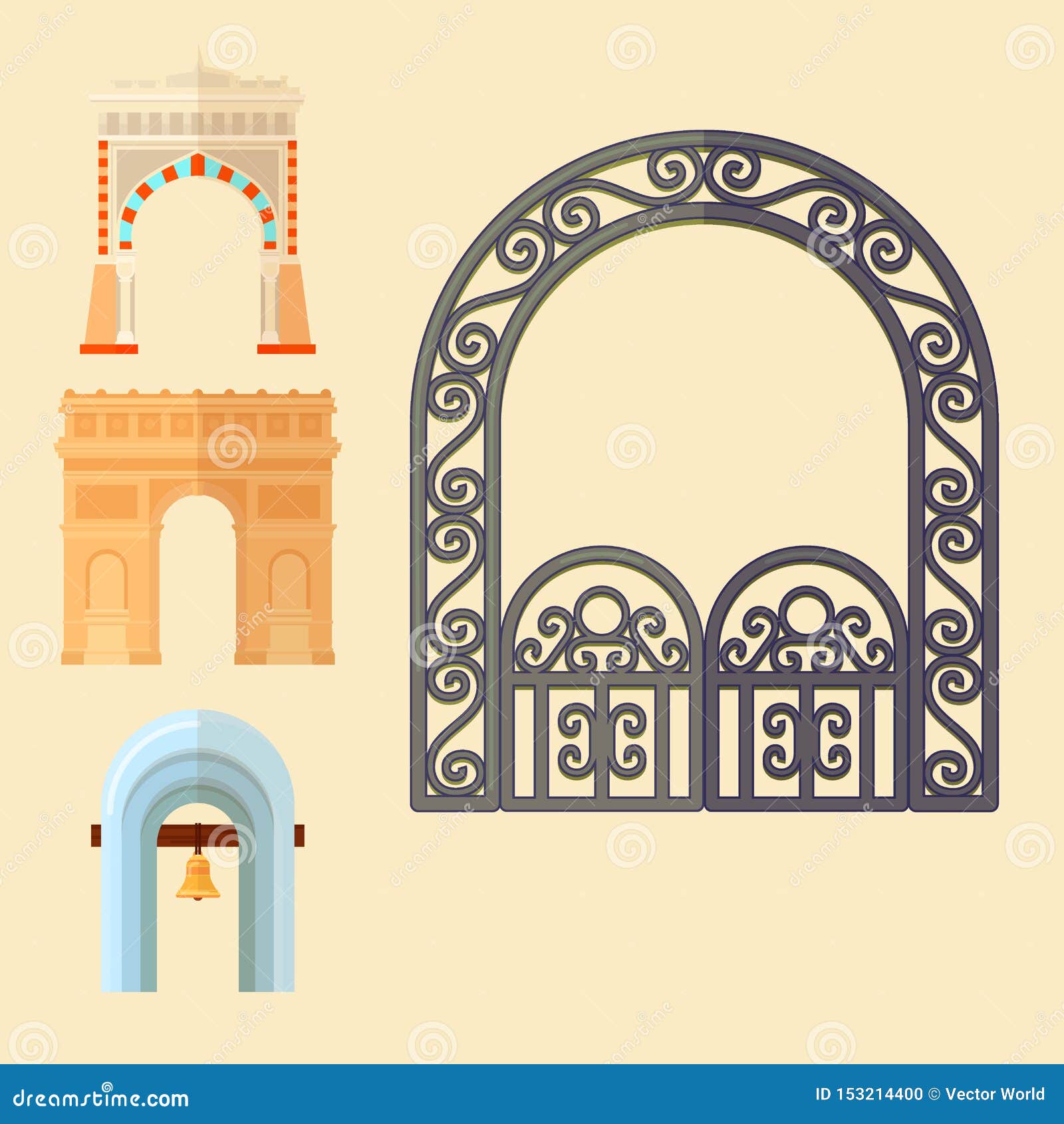 Arch Design Architecture Construction Frame Classic, Column Structure ...