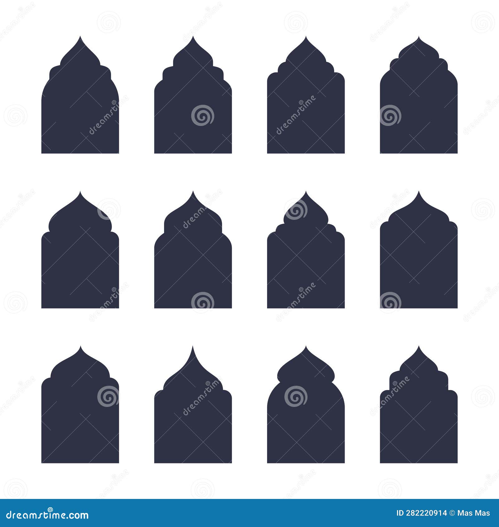 140 Arabic Windows. Traditional Ornamental Arabic Windows ...