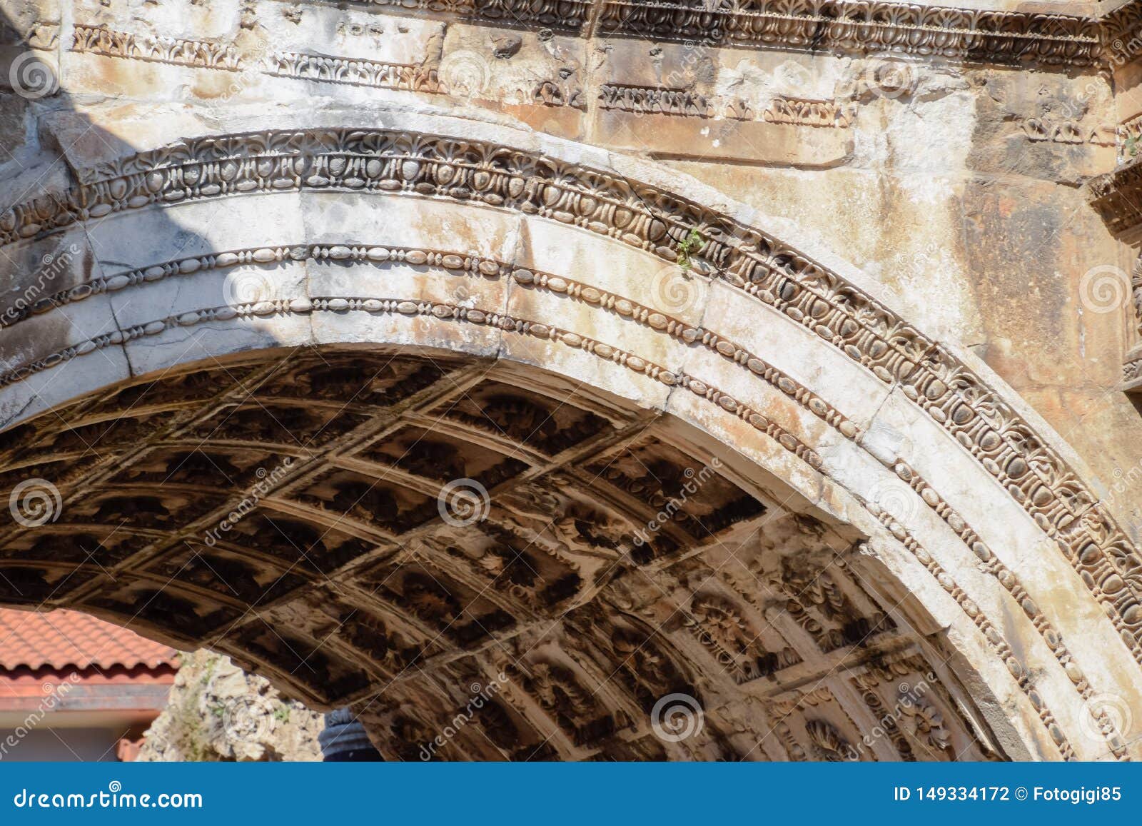 The Arch Of The Gate Of Royalty-Free Stock Image | CartoonDealer.com ...