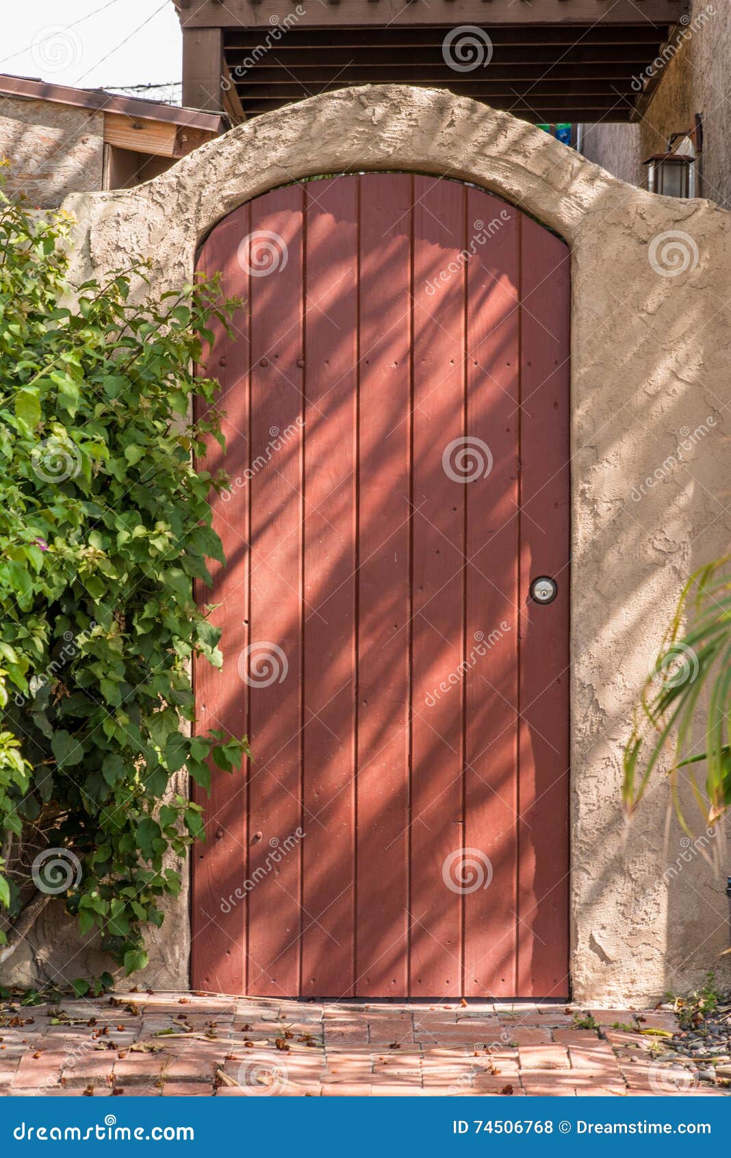 Arch gate stock photo. Image of barrier, texture, door - 74506768