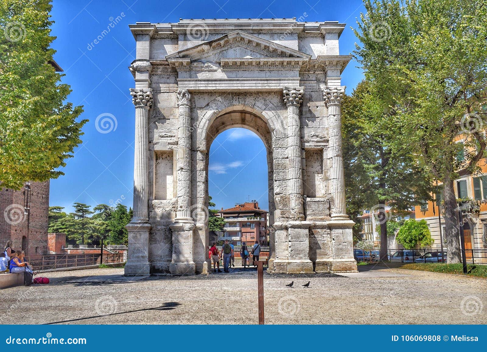 Arch of Gavi editorial stock photo. Image of culture - 106069808