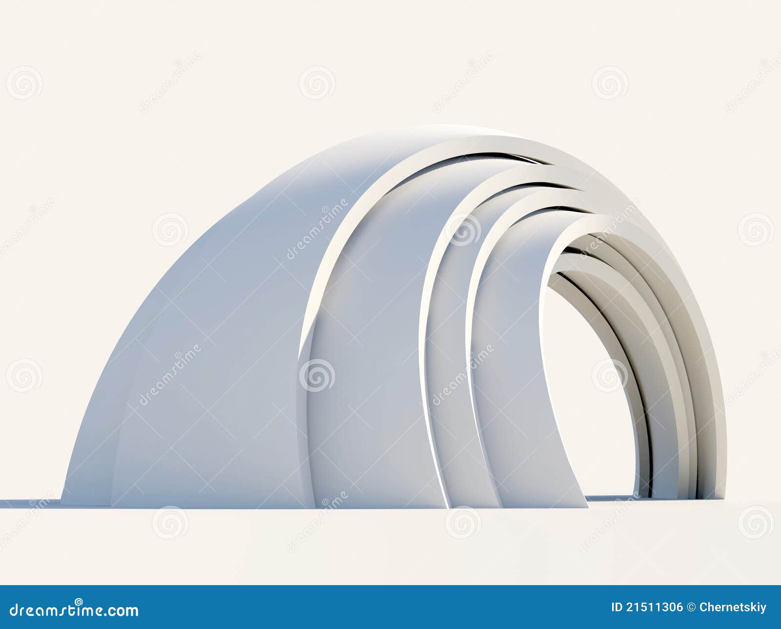 Arch on light background stock illustration. Illustration of shape ...
