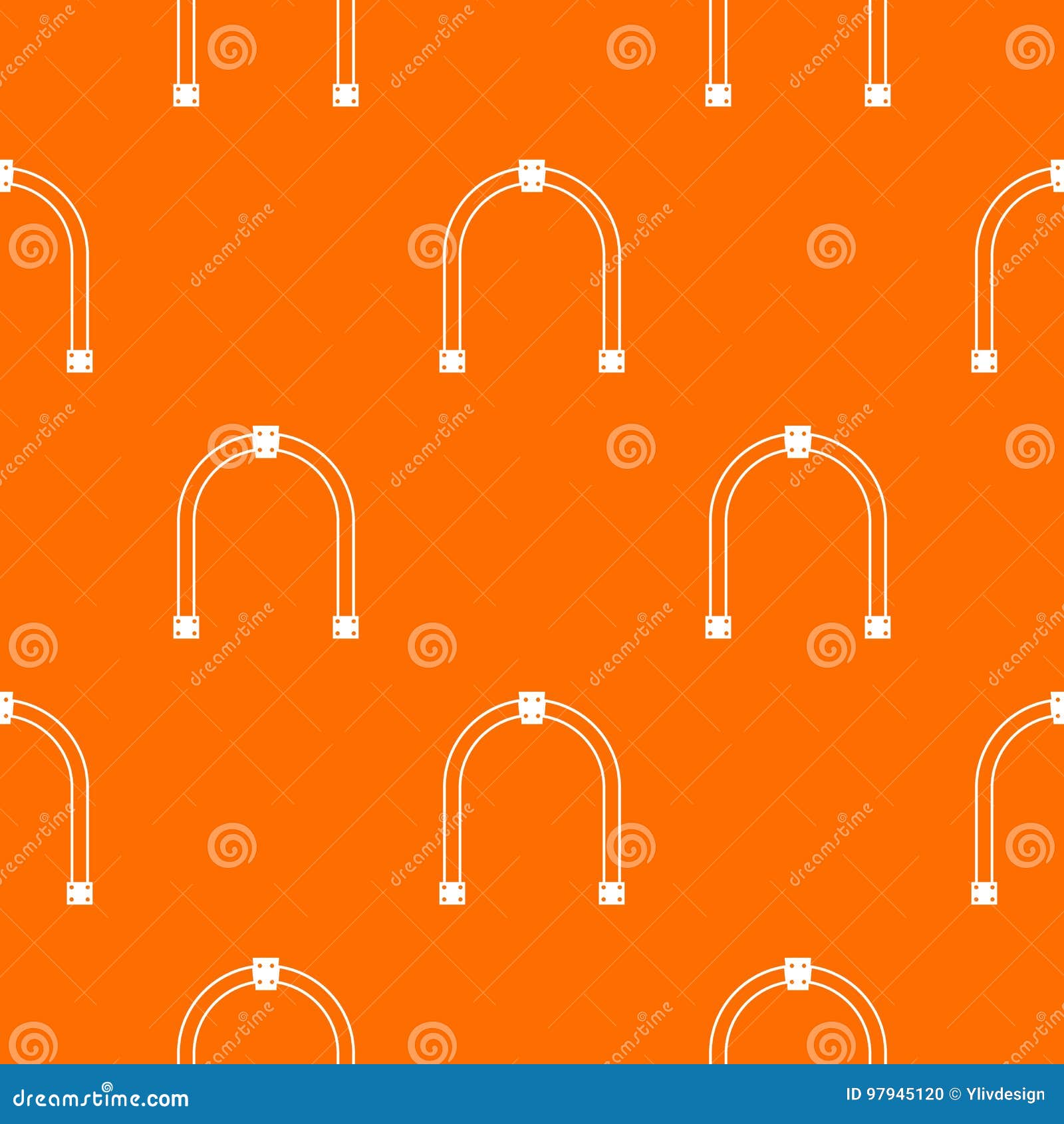 Arch pattern seamless stock vector. Illustration of icon - 97945120