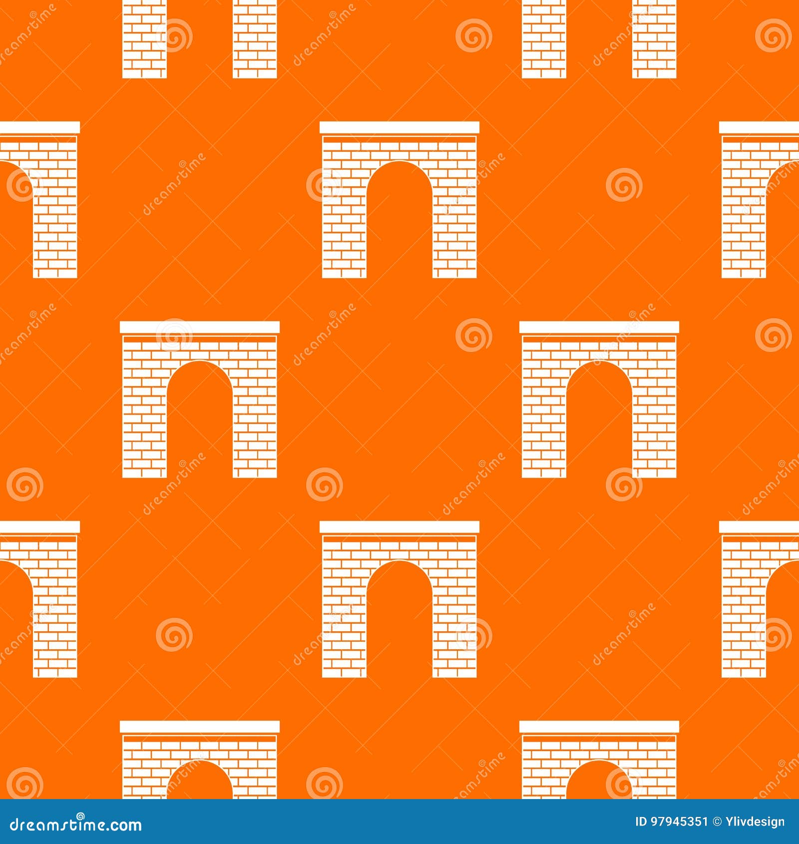 Arch pattern seamless stock vector. Illustration of decor - 97945351