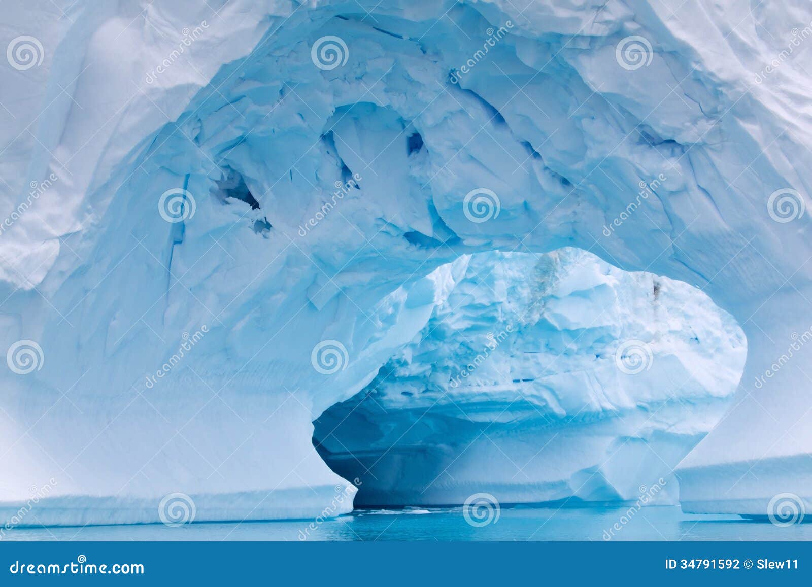 Antarctic Ice Arch Royalty-Free Stock Photography | CartoonDealer.com ...