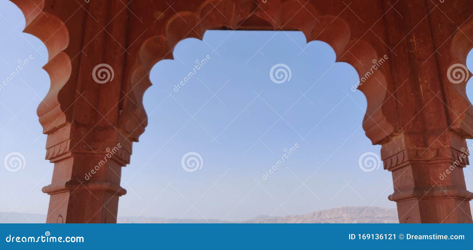 Arch Sky Design Ancient Architecture Stock Image - Image of design ...