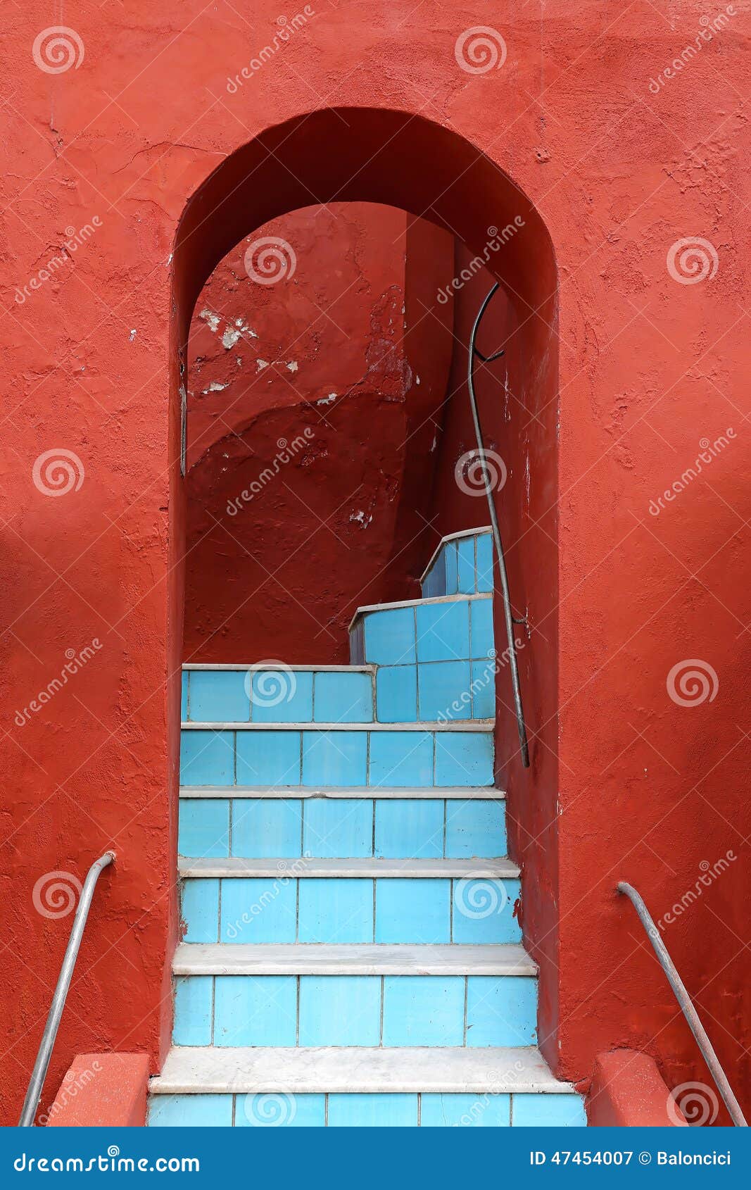Arch stairs stock image. Image of door, exterior, entrance - 47454007