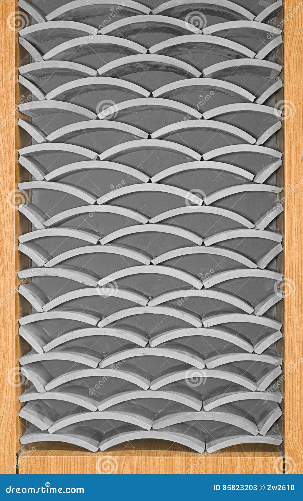 ARCH TILES stock image. Image of background, wood, stack - 85823203