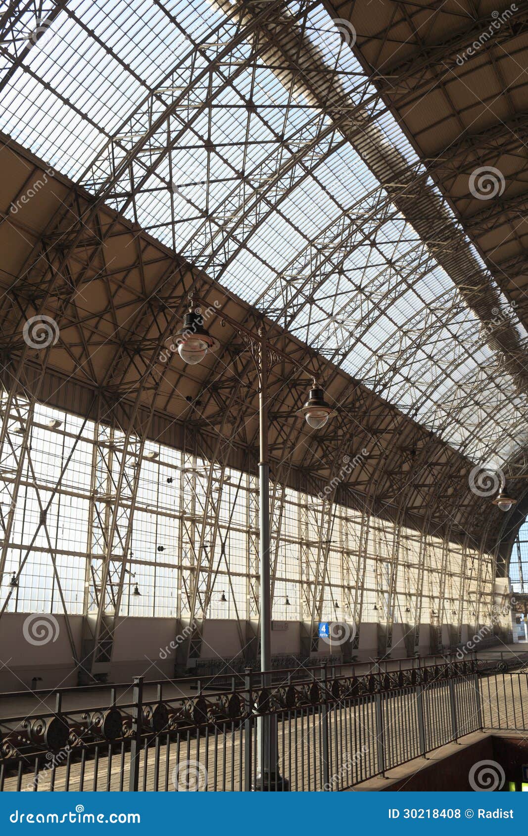 Arch of train station stock photo. Image of structure - 30218408