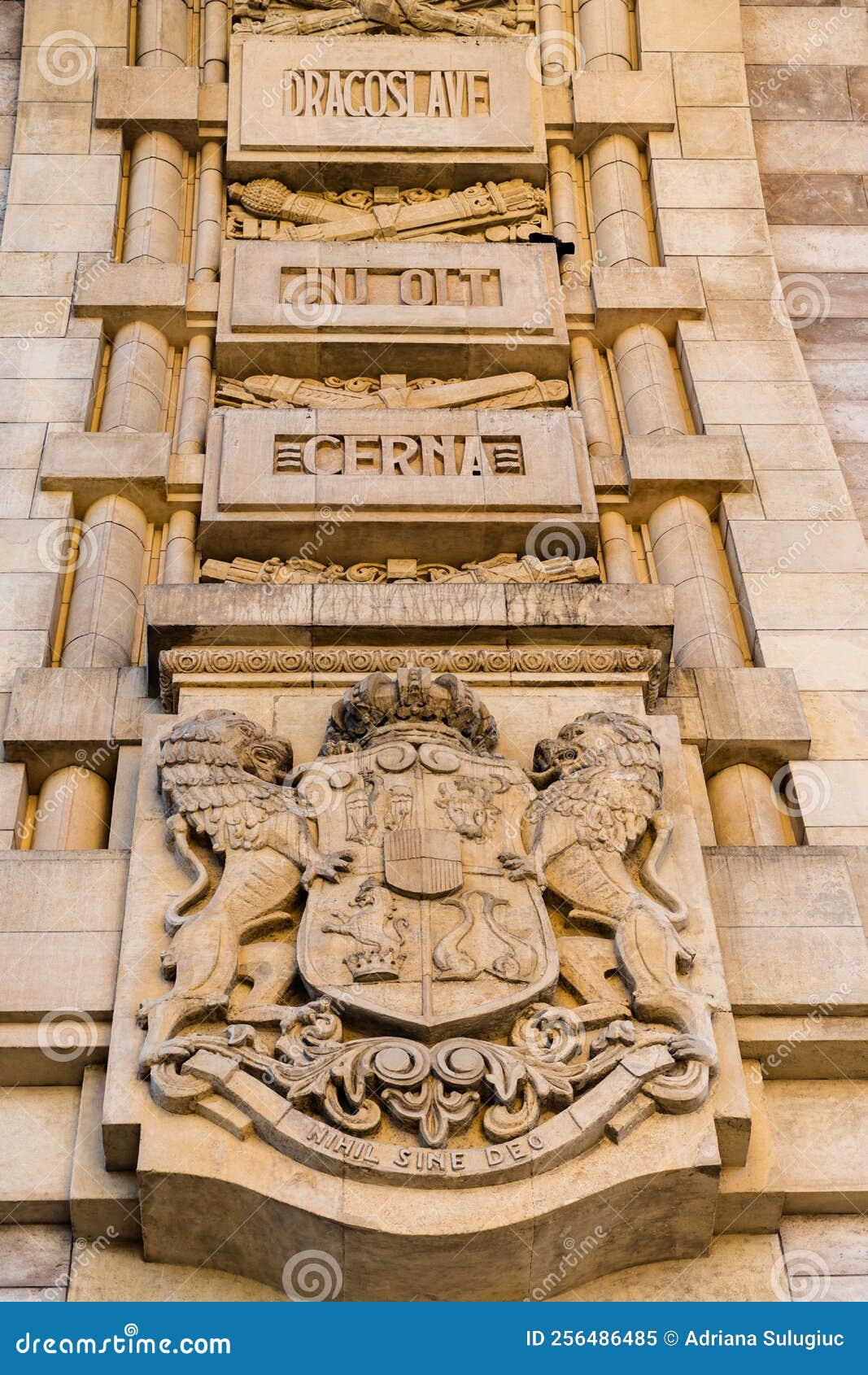 Arch of Triumph Arcul De Triumf Stock Image - Image of famous, historic ...