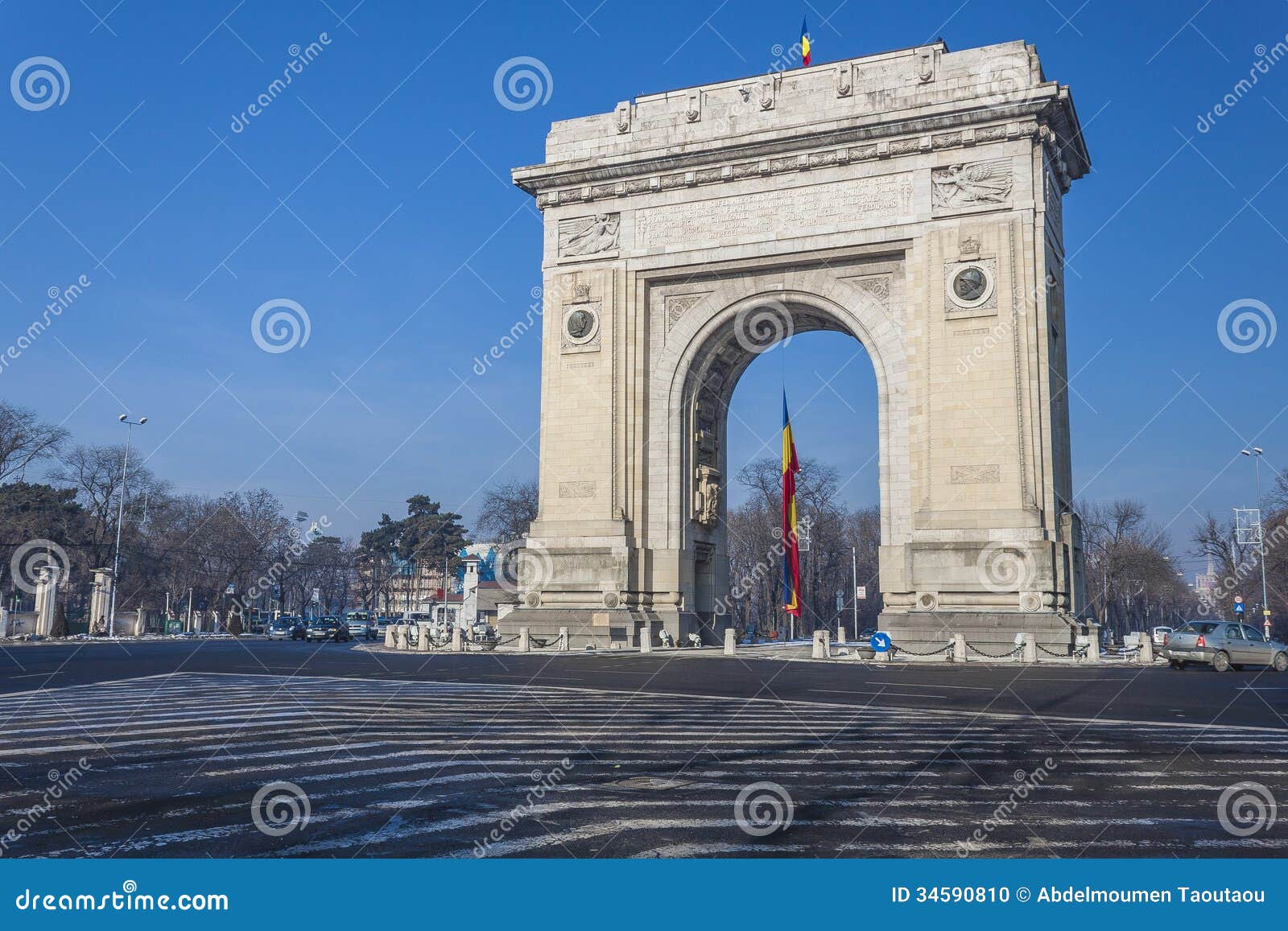 Arch of triumph editorial image. Image of arch, history - 34590810