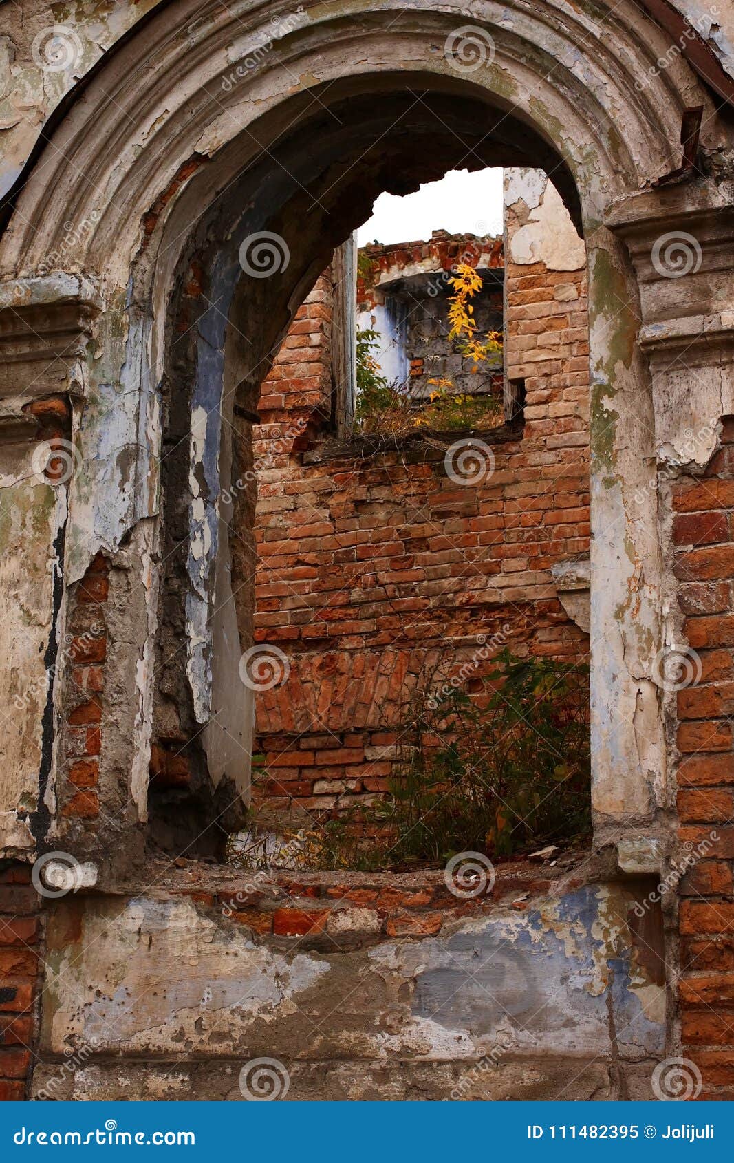 Ruins stock image. Image of decay, details, brick, decadent - 111482395